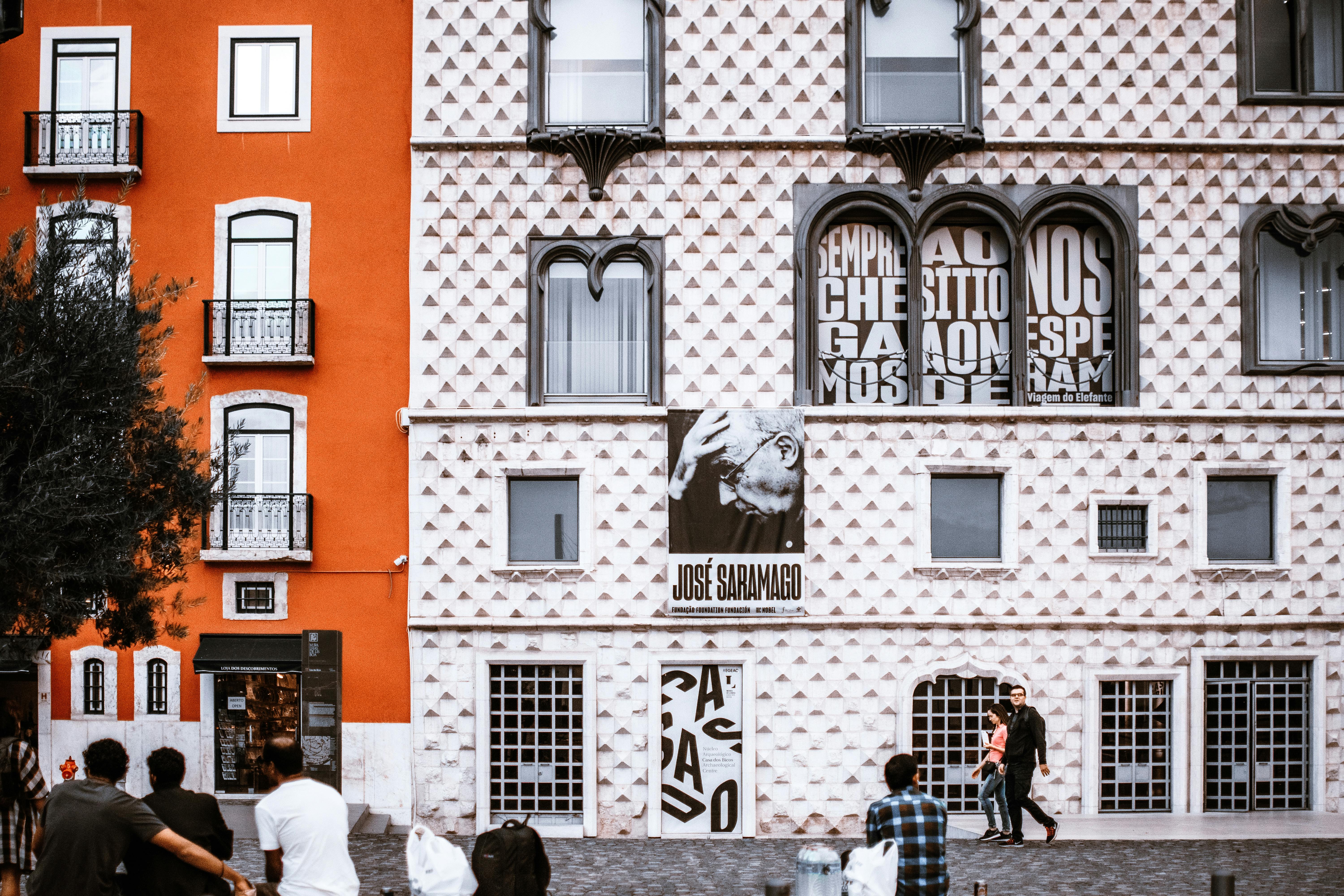 People Standing Near Building · Free Stock Photo
