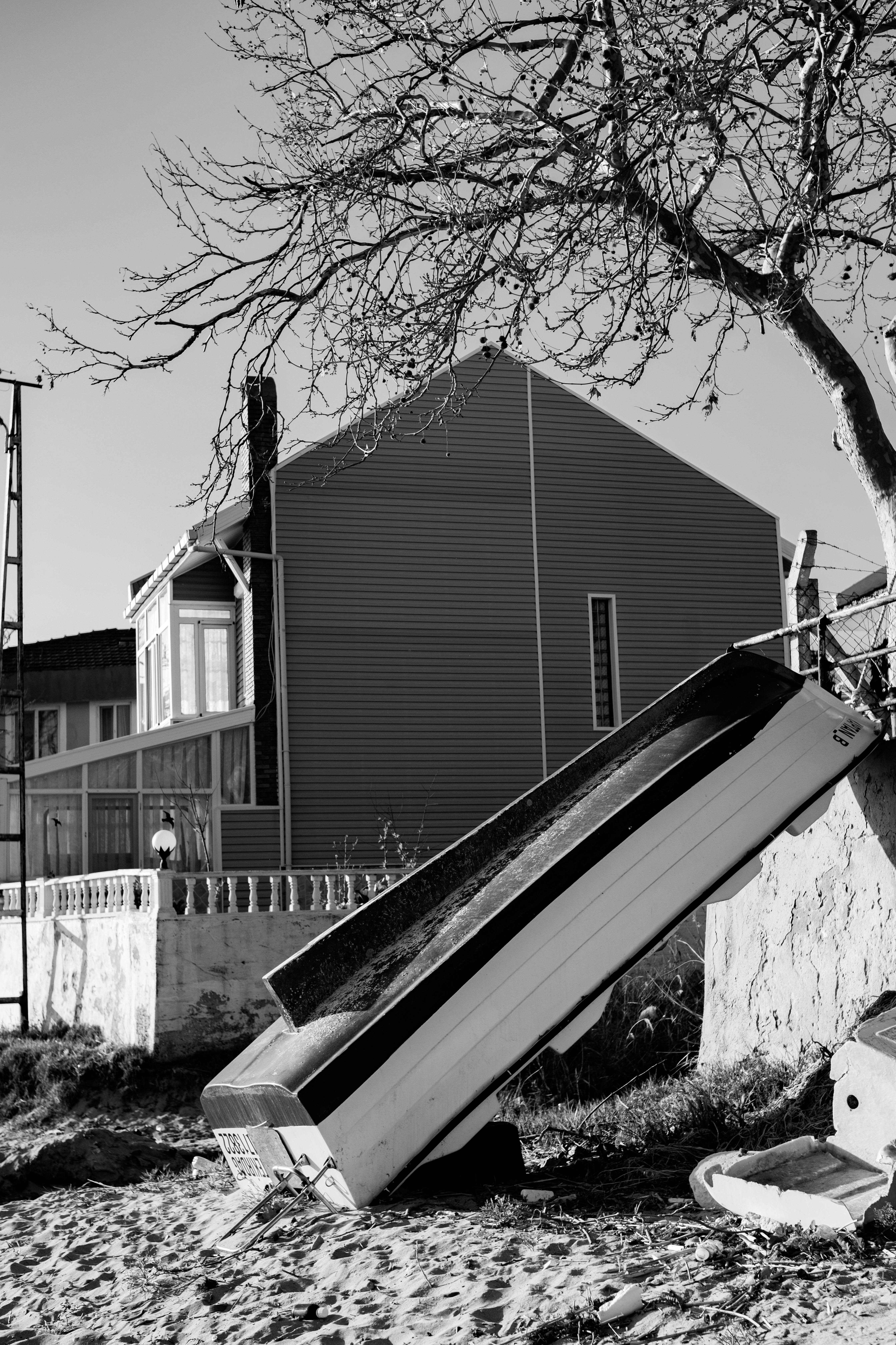 Rubble Outside of a House · Free Stock Photo