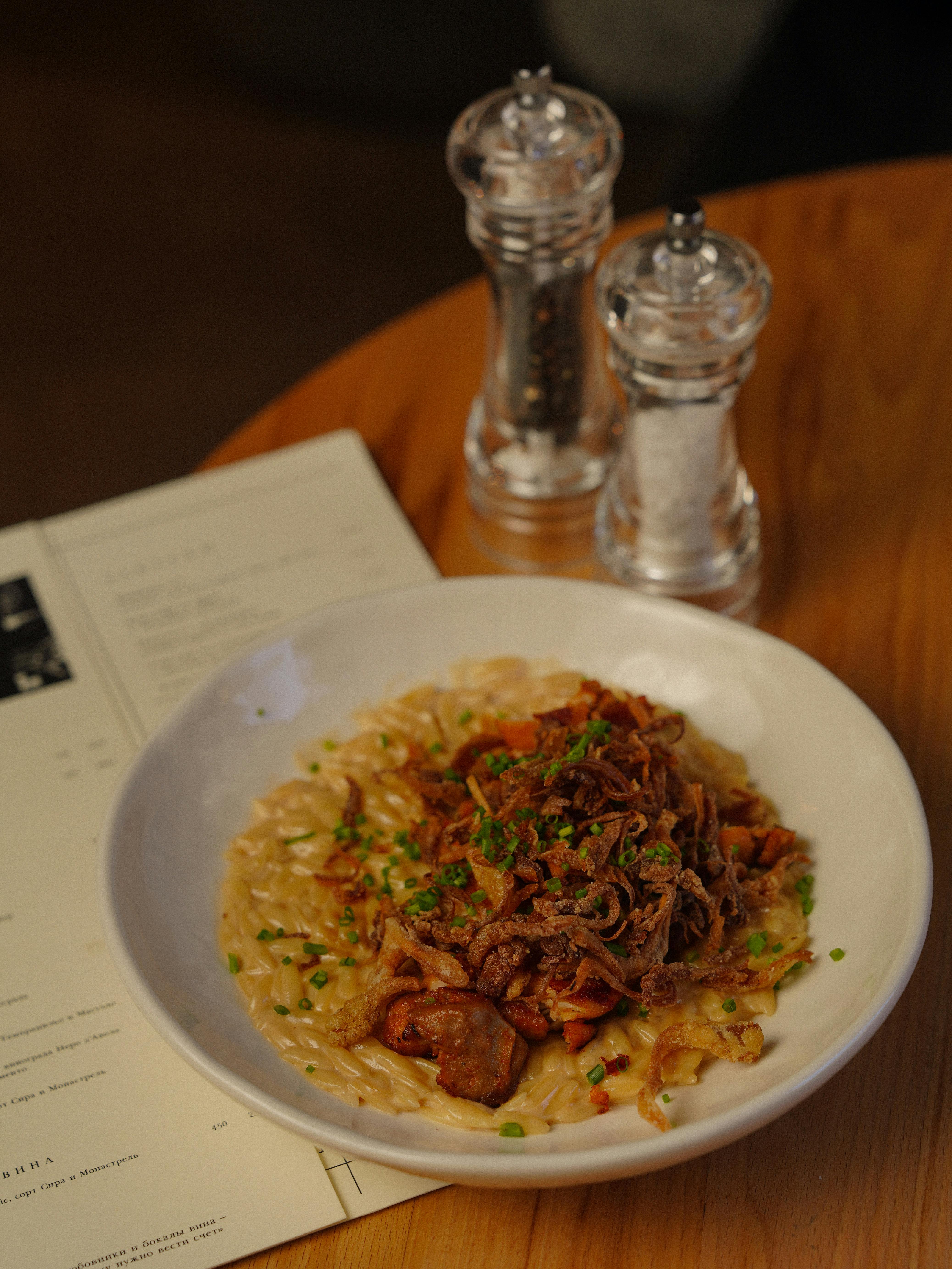 Ready-to-Eat Dish on a Restaurant Table · Free Stock Photo