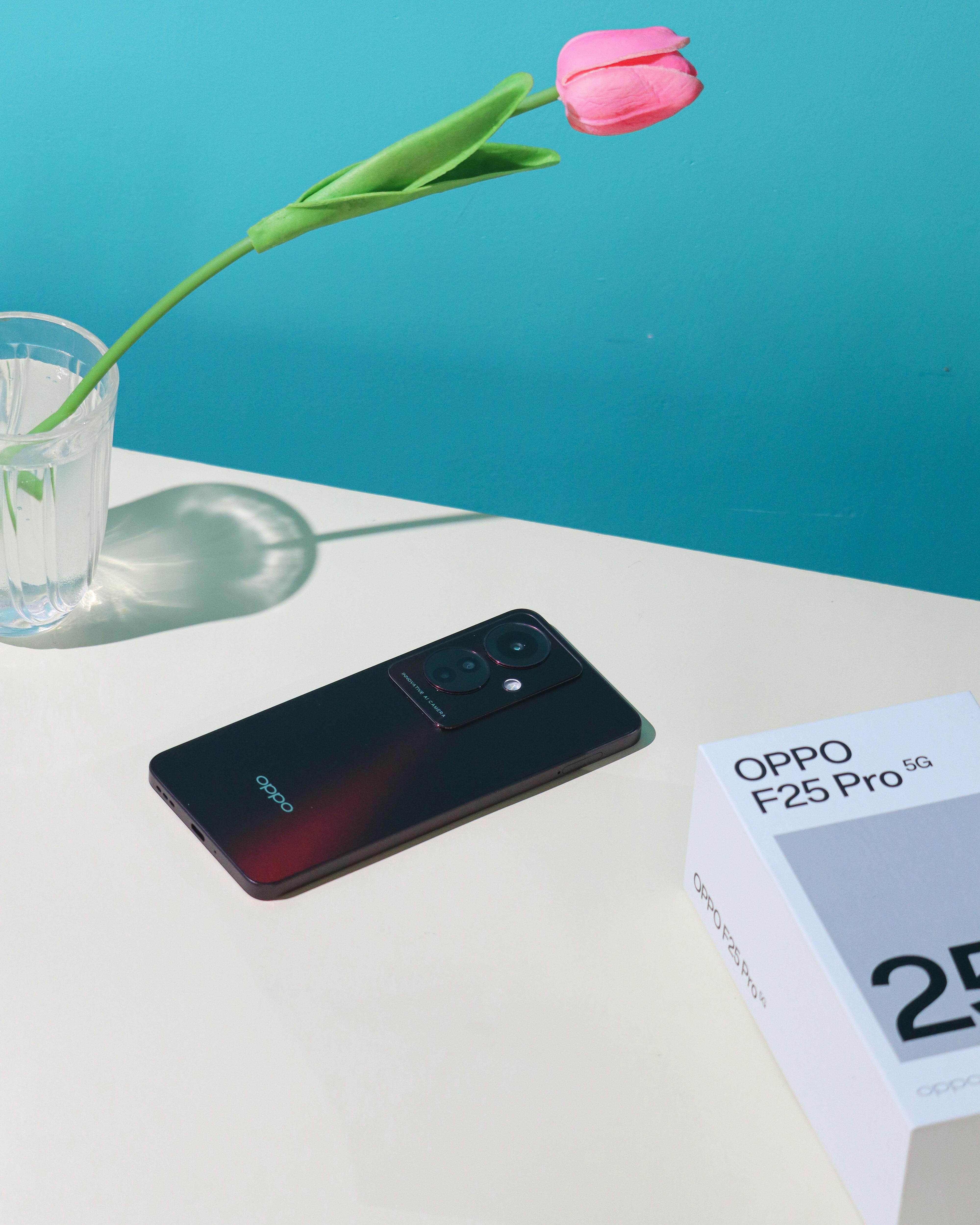 Oppo Phone on a Table · Free Stock Photo