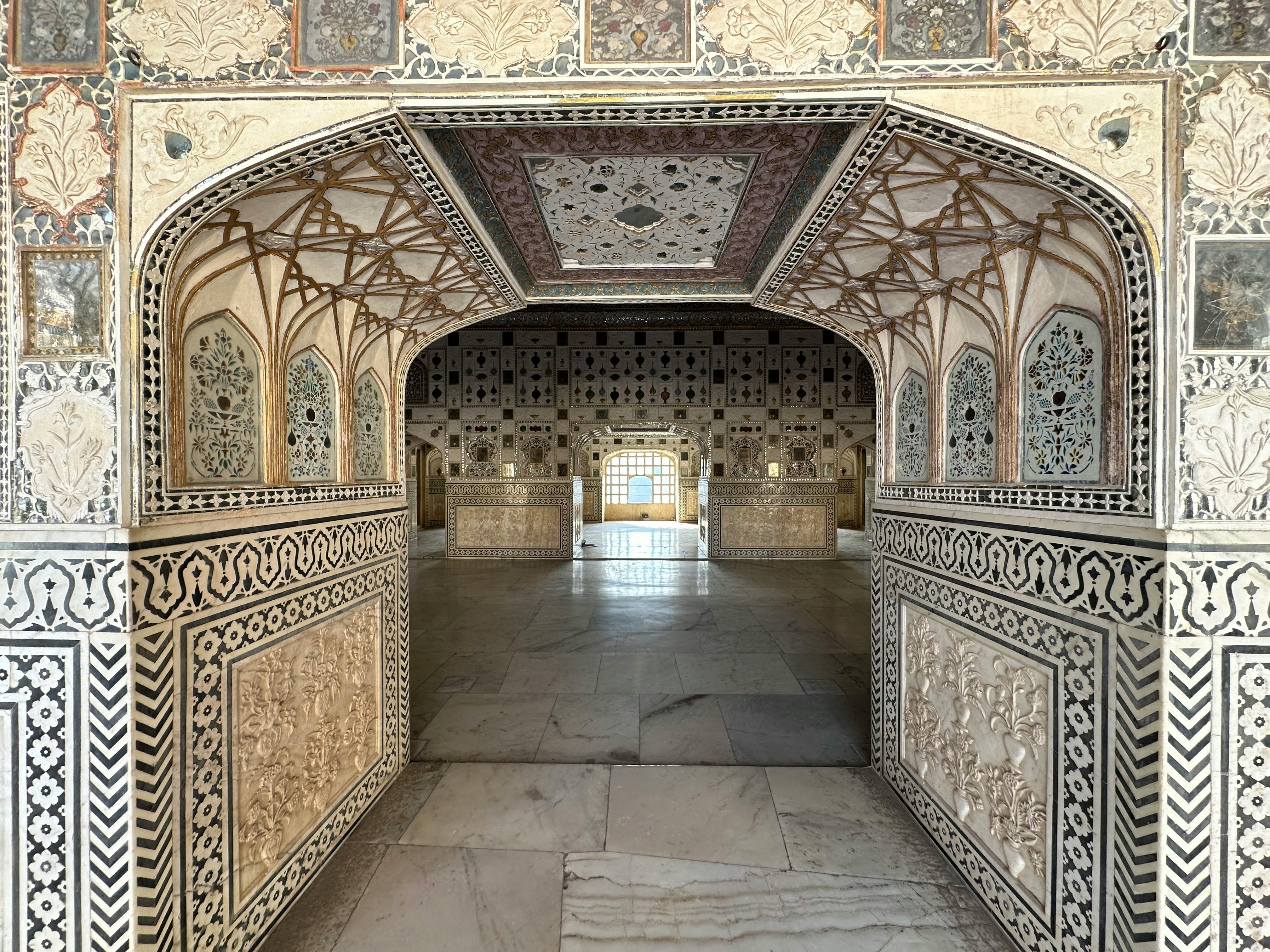 Interior of the Amber Palace · Free Stock Photo