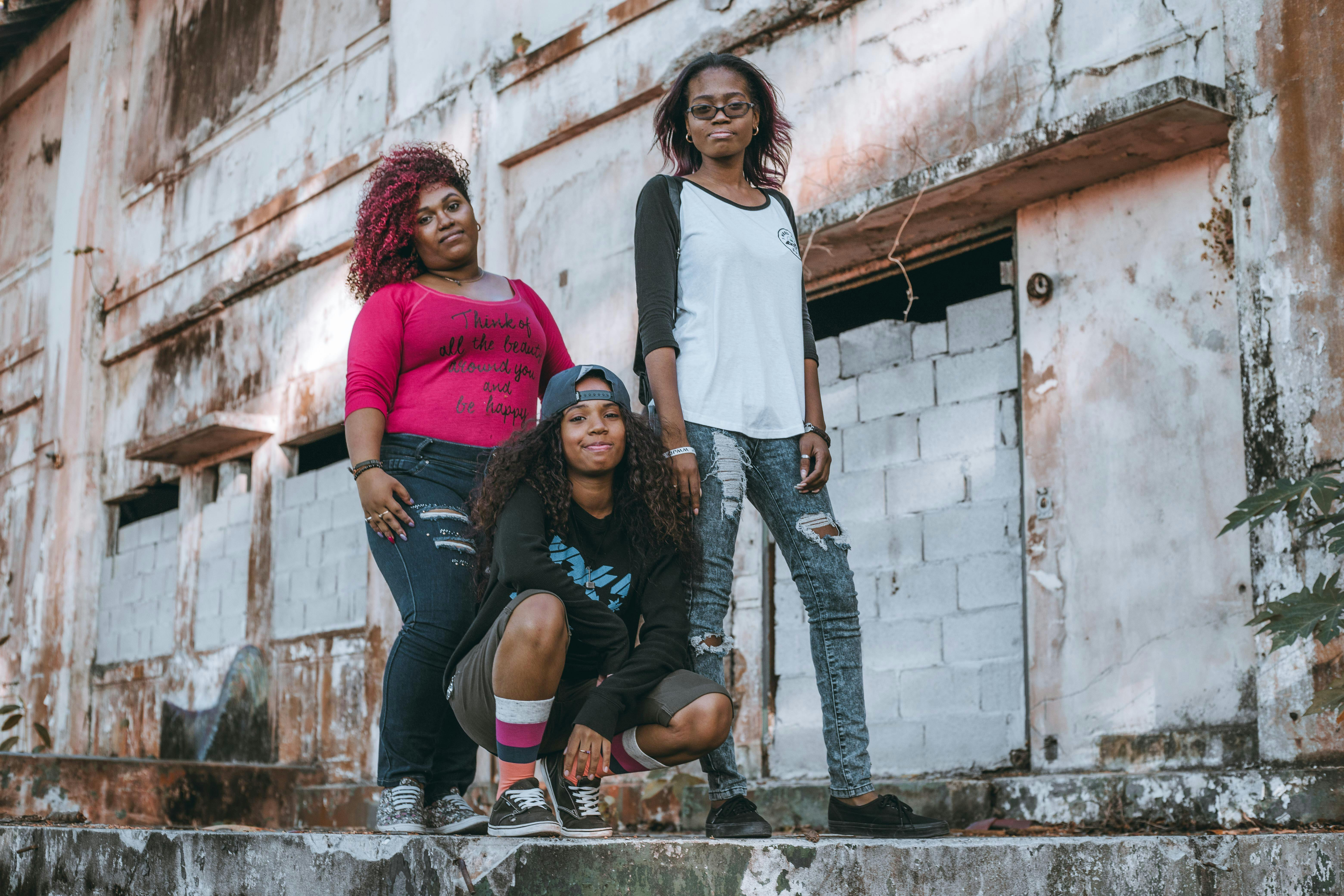 Beautiful Women Wearing Matching Outfits · Free Stock Photo