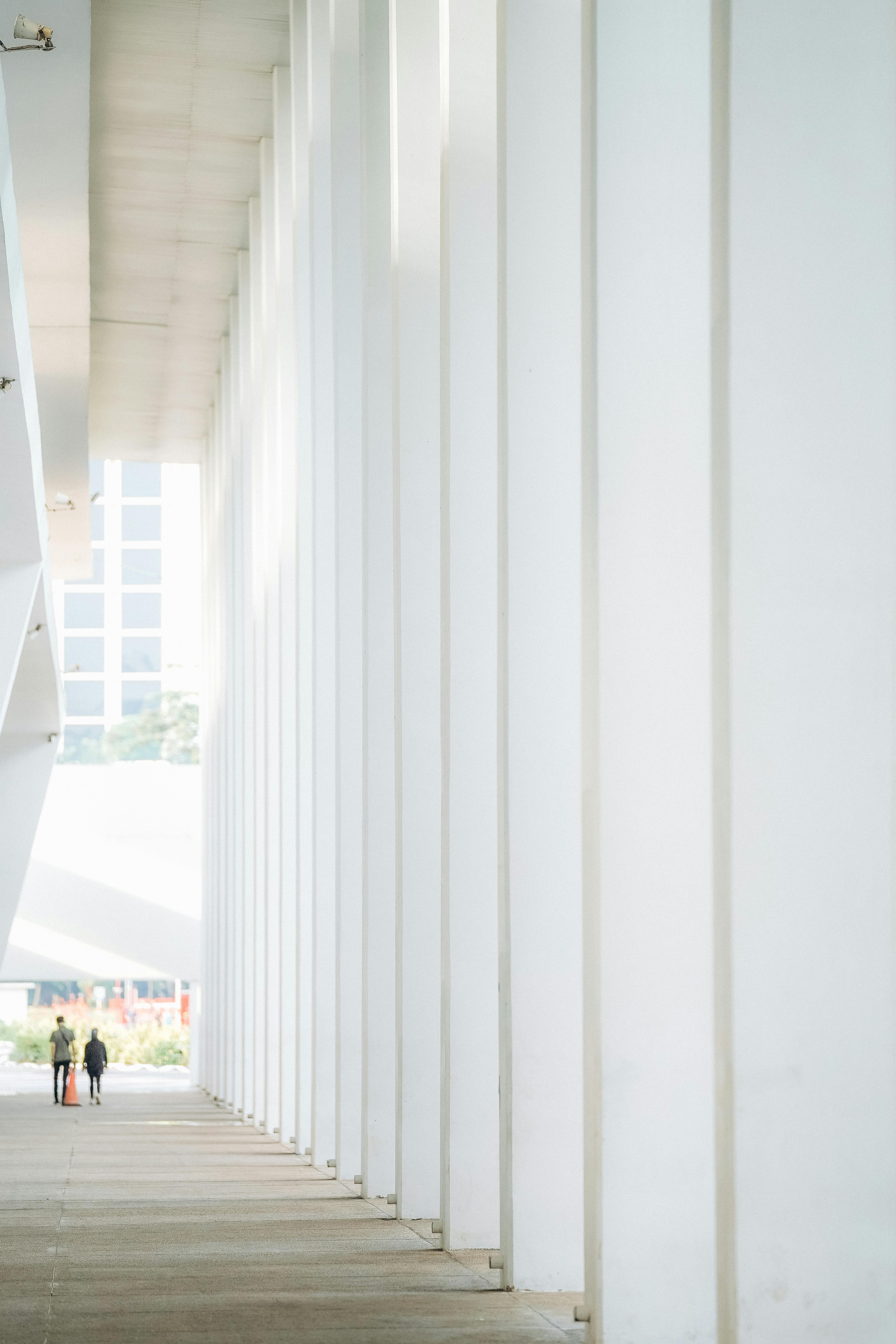 Pillars of a Building · Free Stock Photo