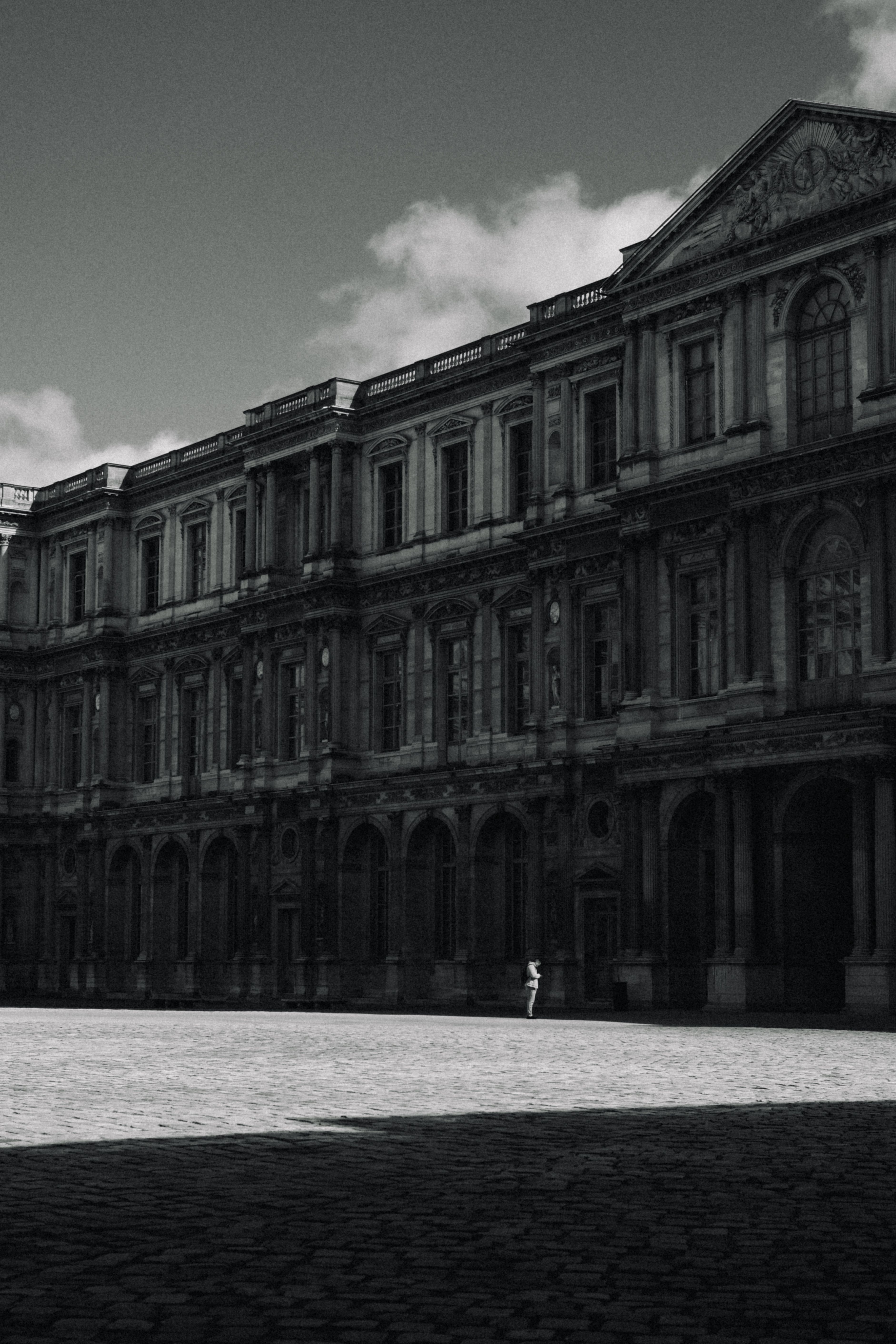 Wall of Louvre in Paris in France · Free Stock Photo