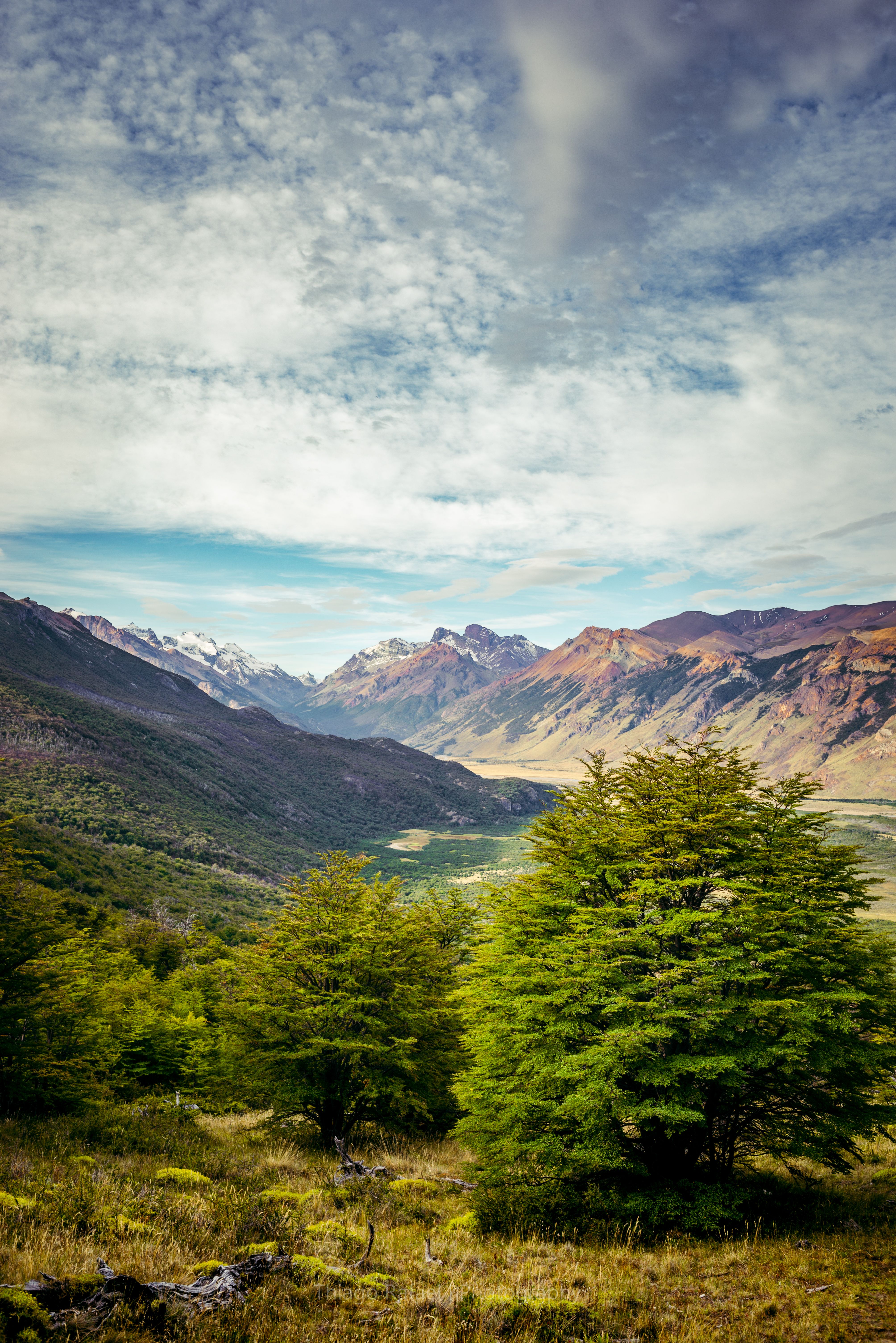 Landscape of Valley and Hills · Free Stock Photo