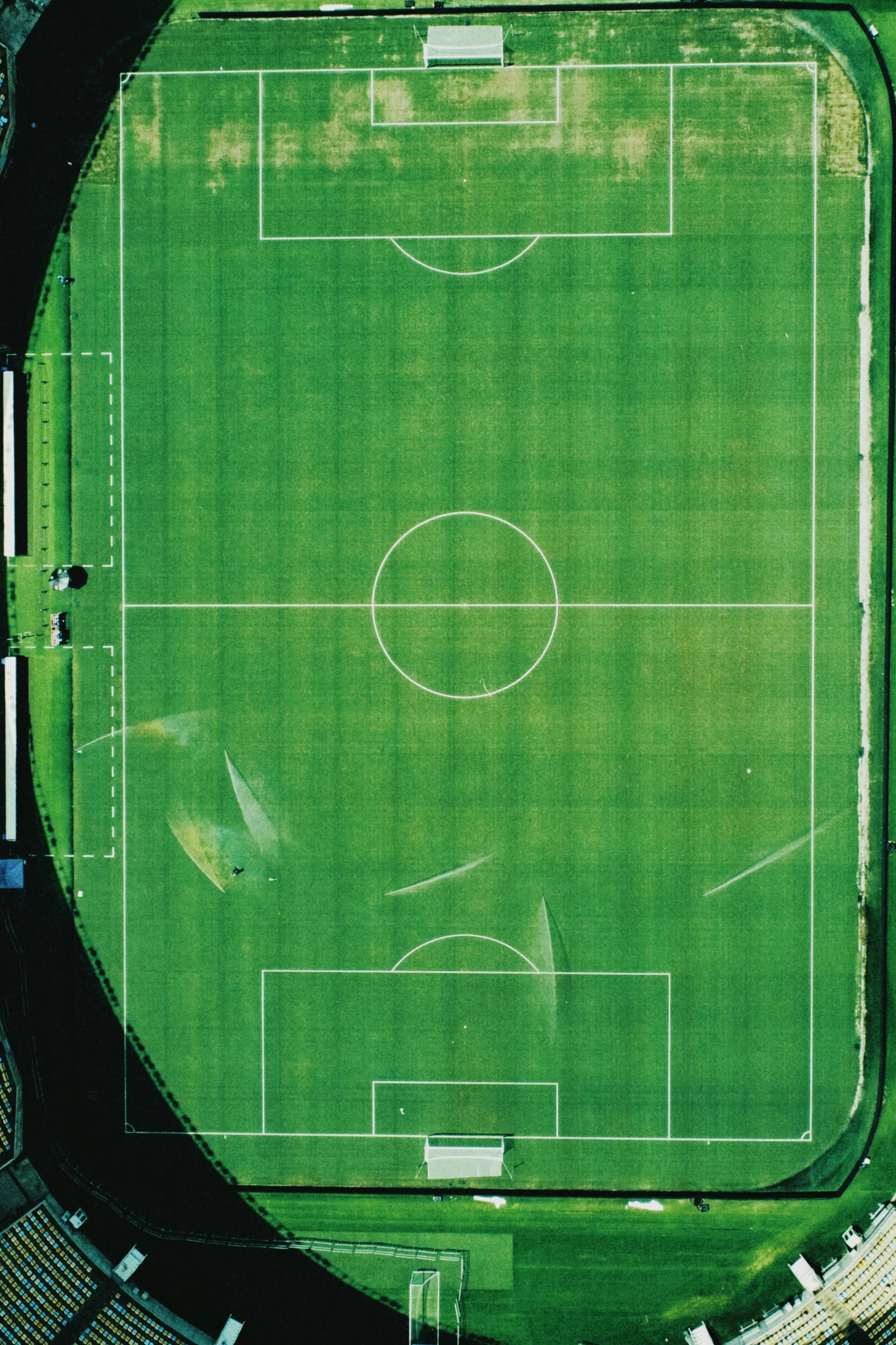 Aerial View of Sports Field · Free Stock Photo