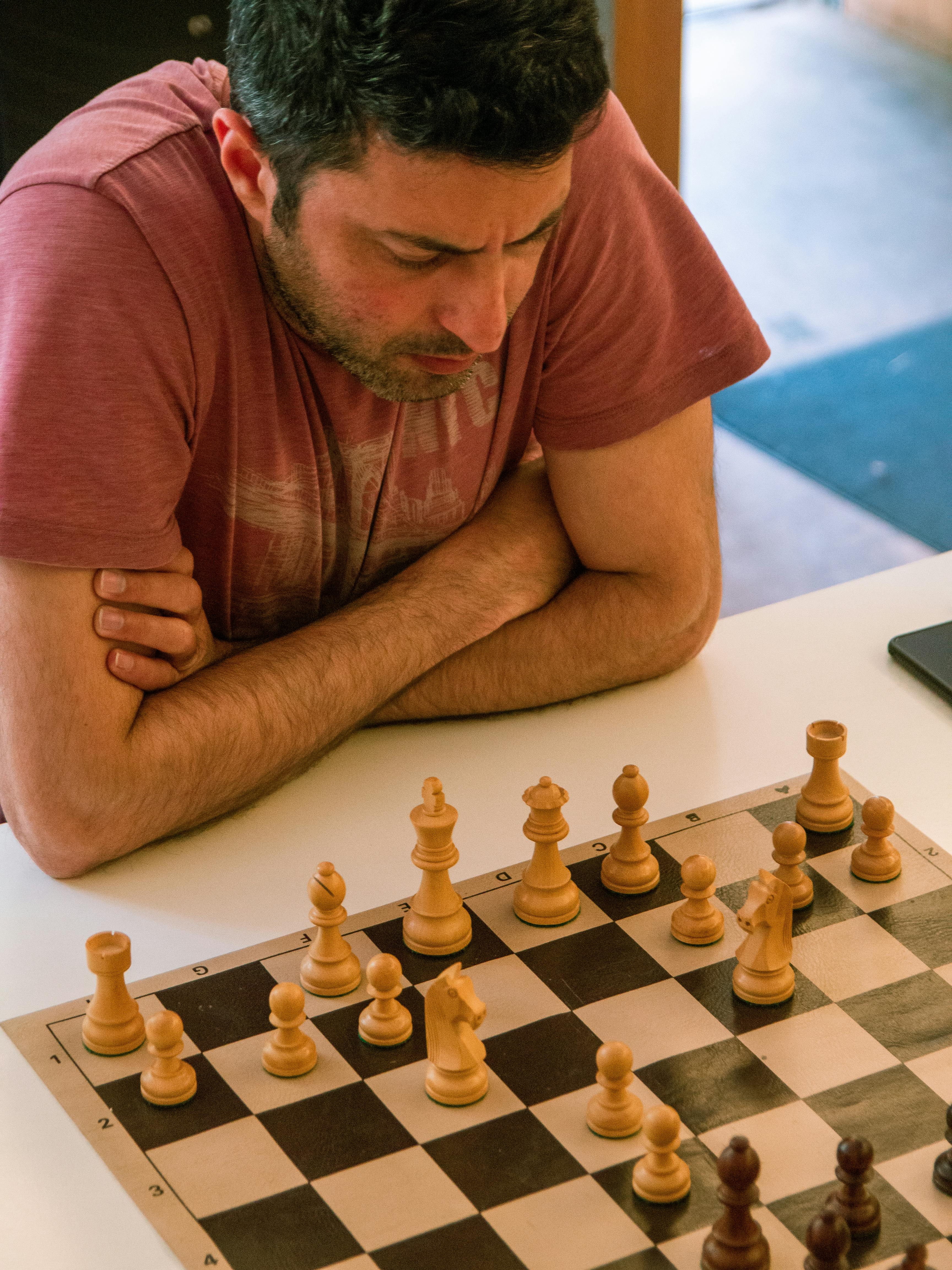 Man Playing Chess · Free Stock Photo