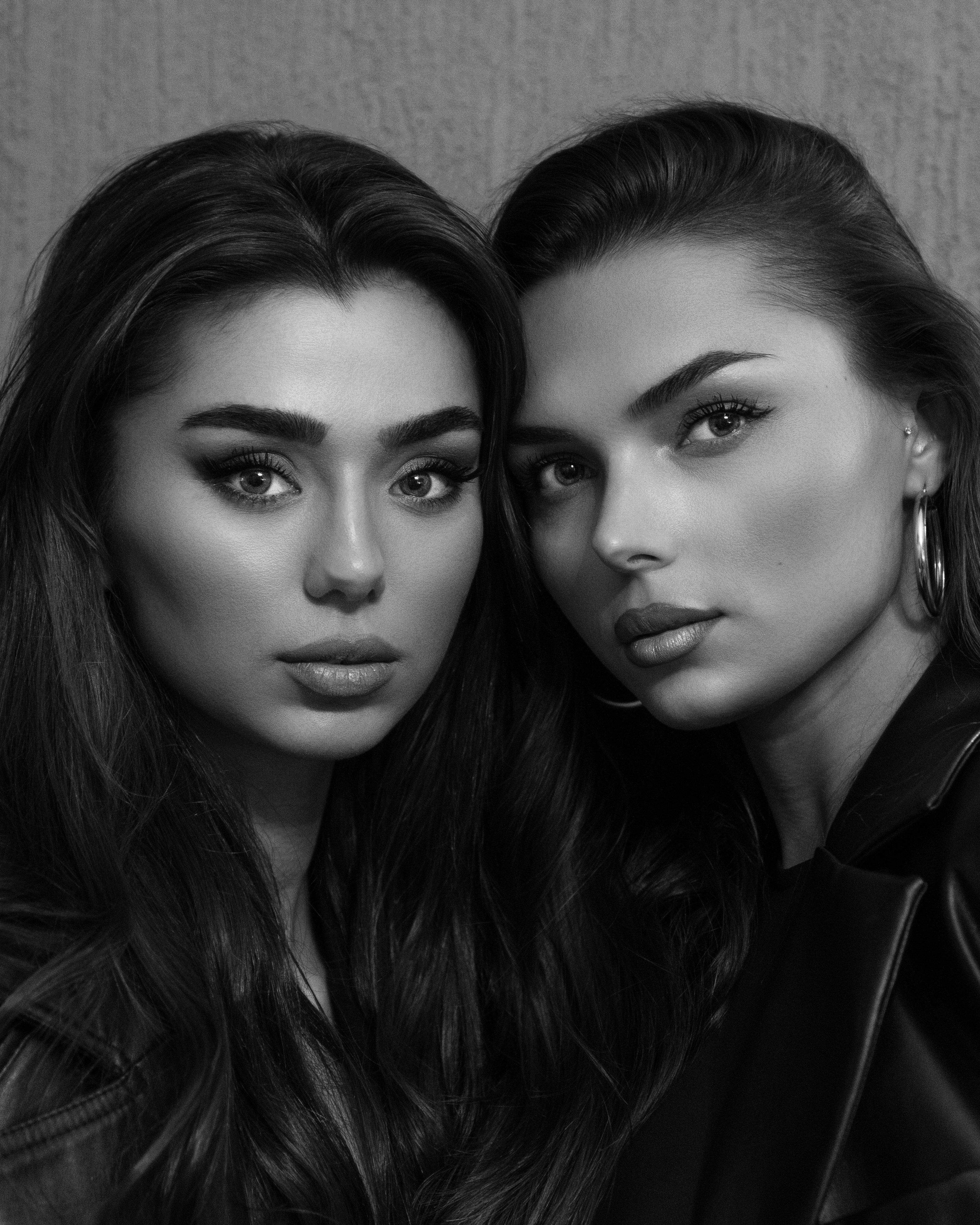 Two Women Posing Together · Free Stock Photo