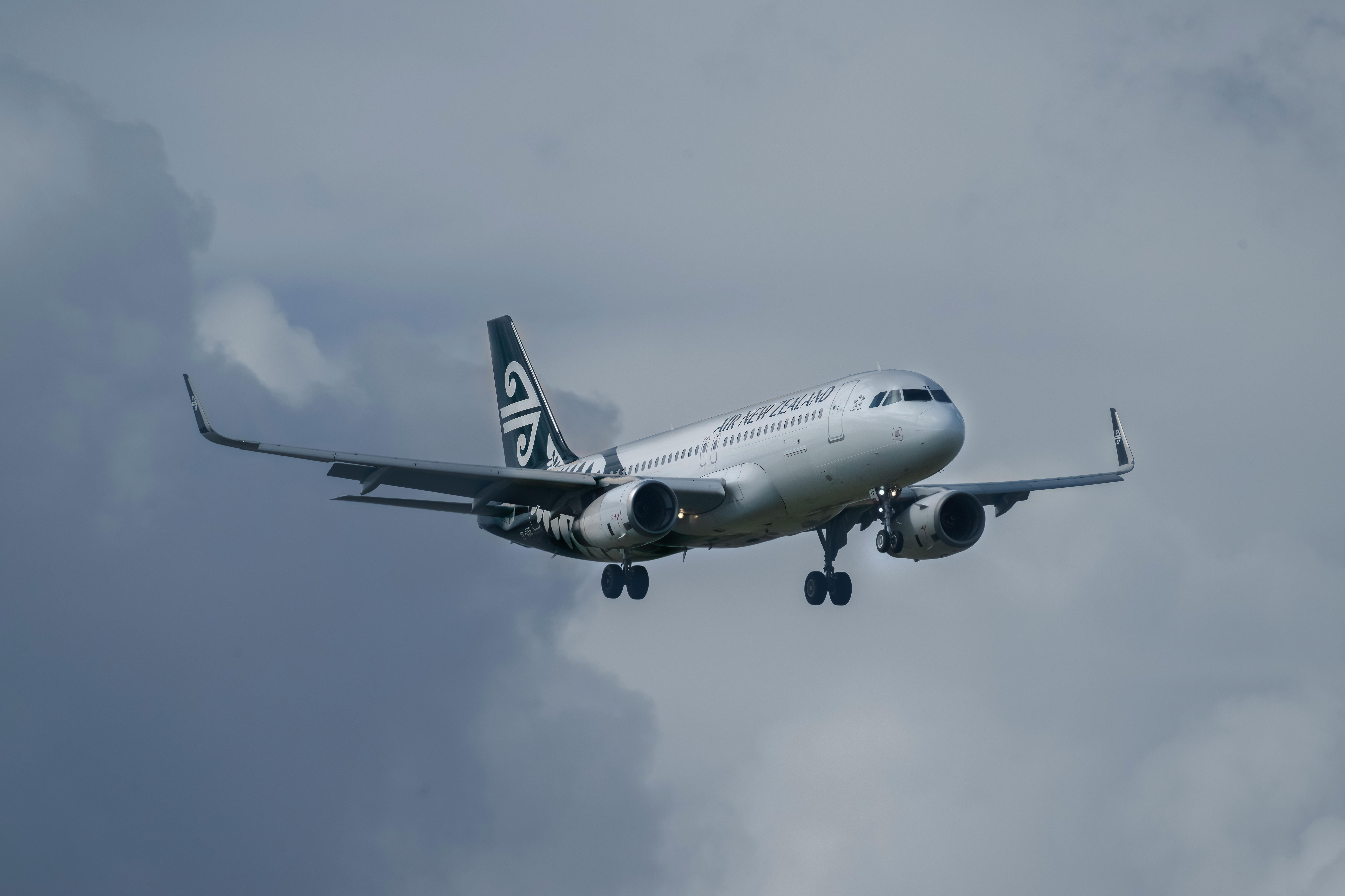 Flying Airplane in Sky · Free Stock Photo