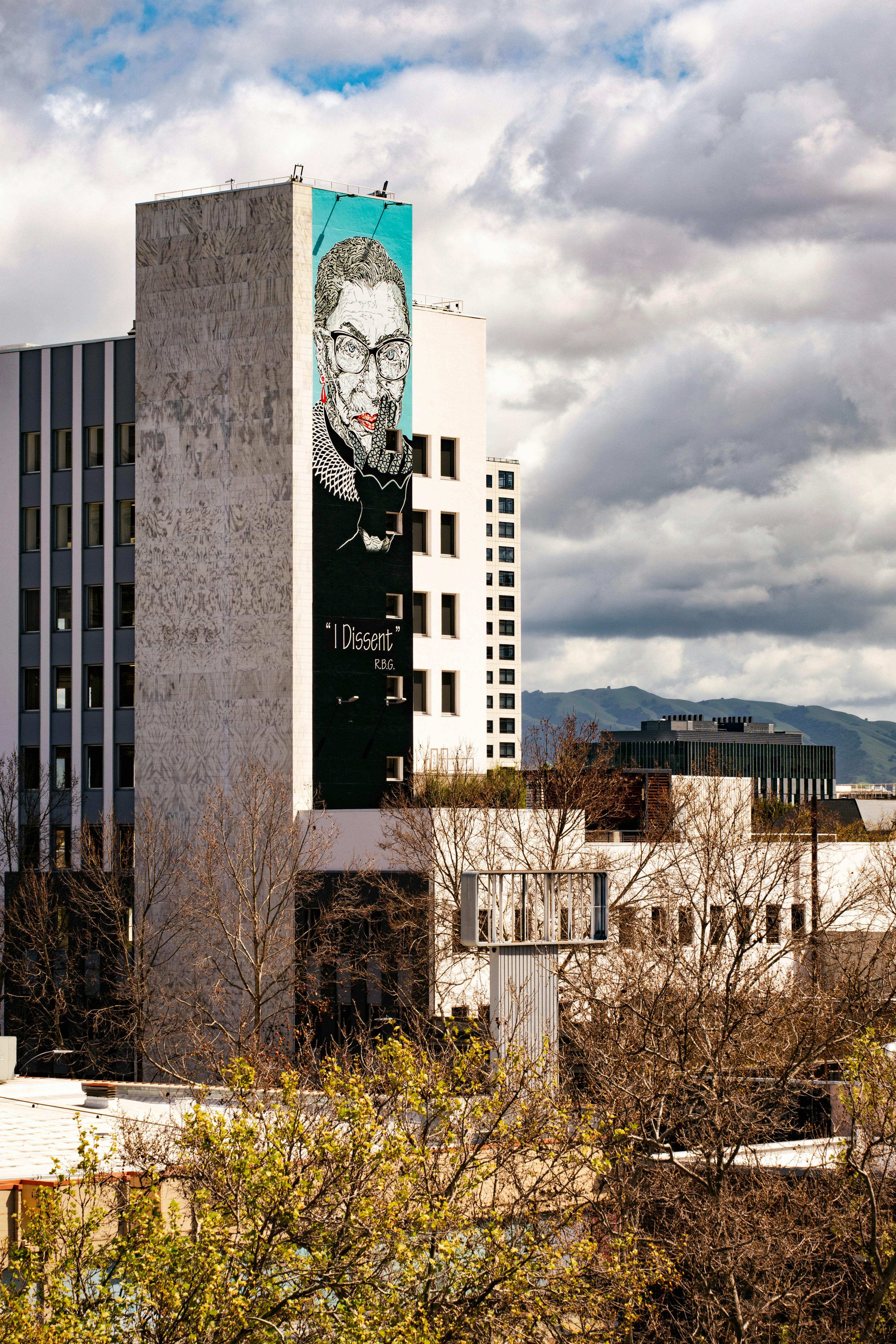 Mural of Judge Ruth Bader in San Jose · Free Stock Photo