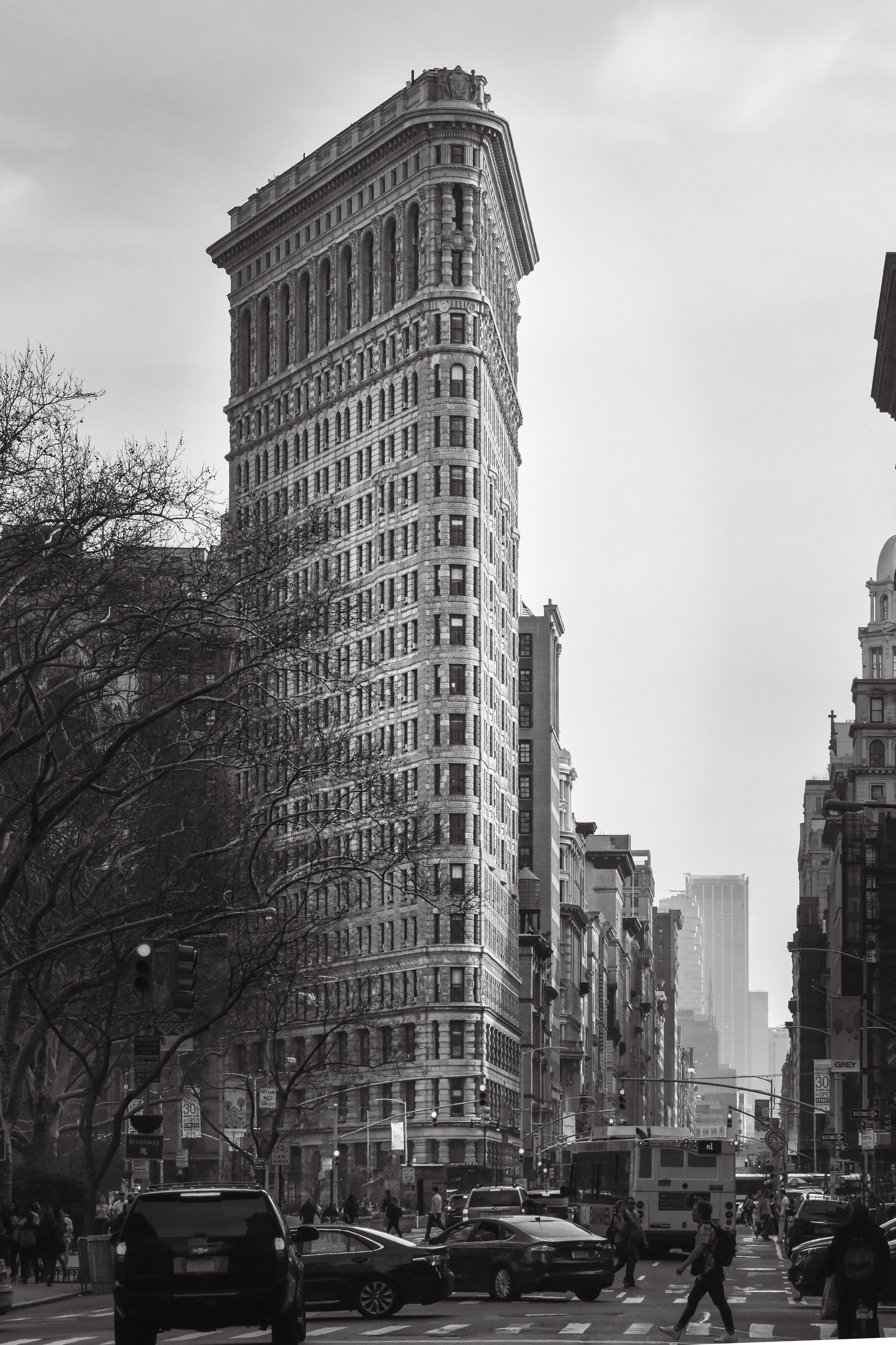 Flatiron Building in New York City, USA · Free Stock Photo