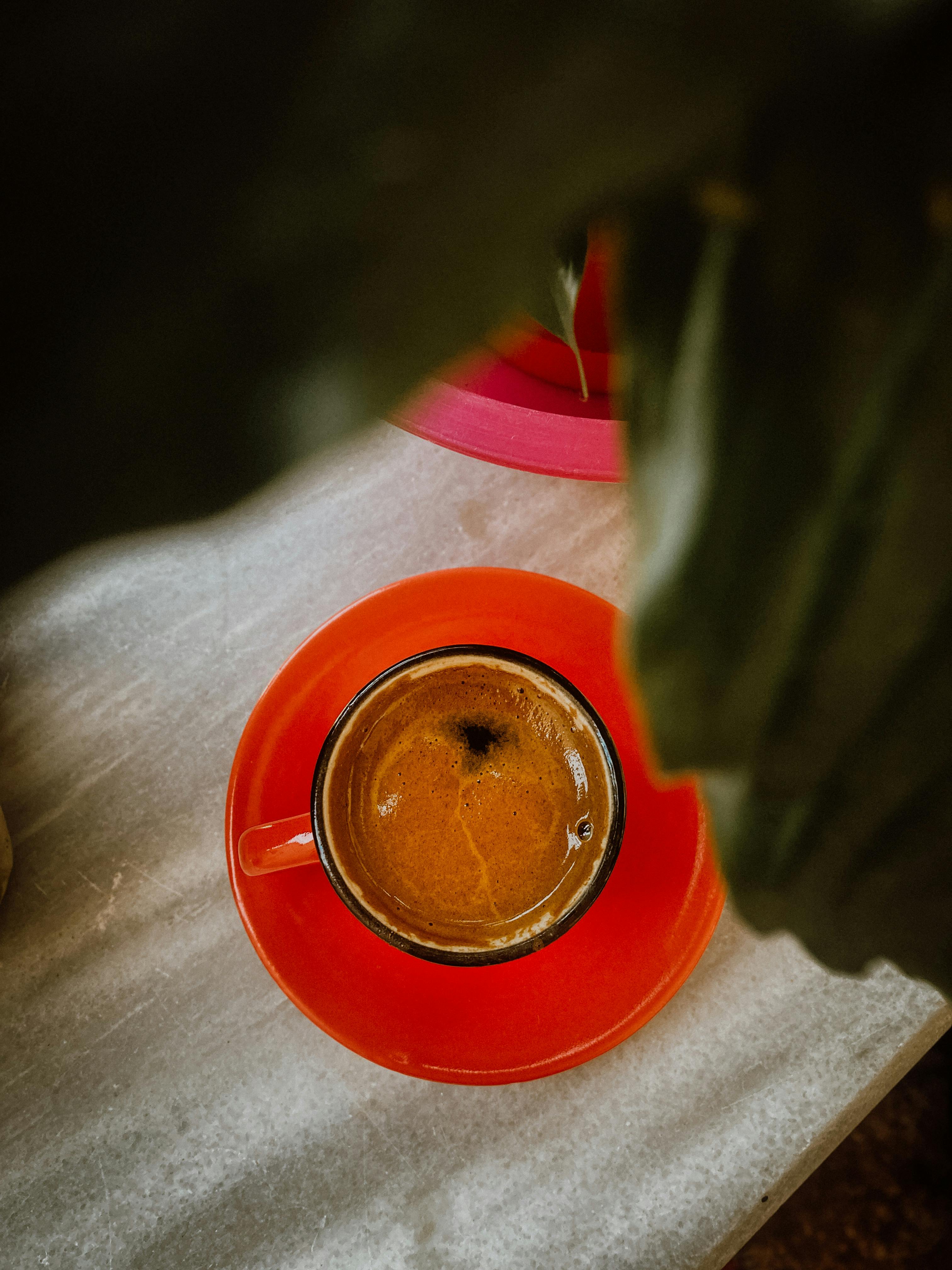 Top View Photo of Coffee · Free Stock Photo