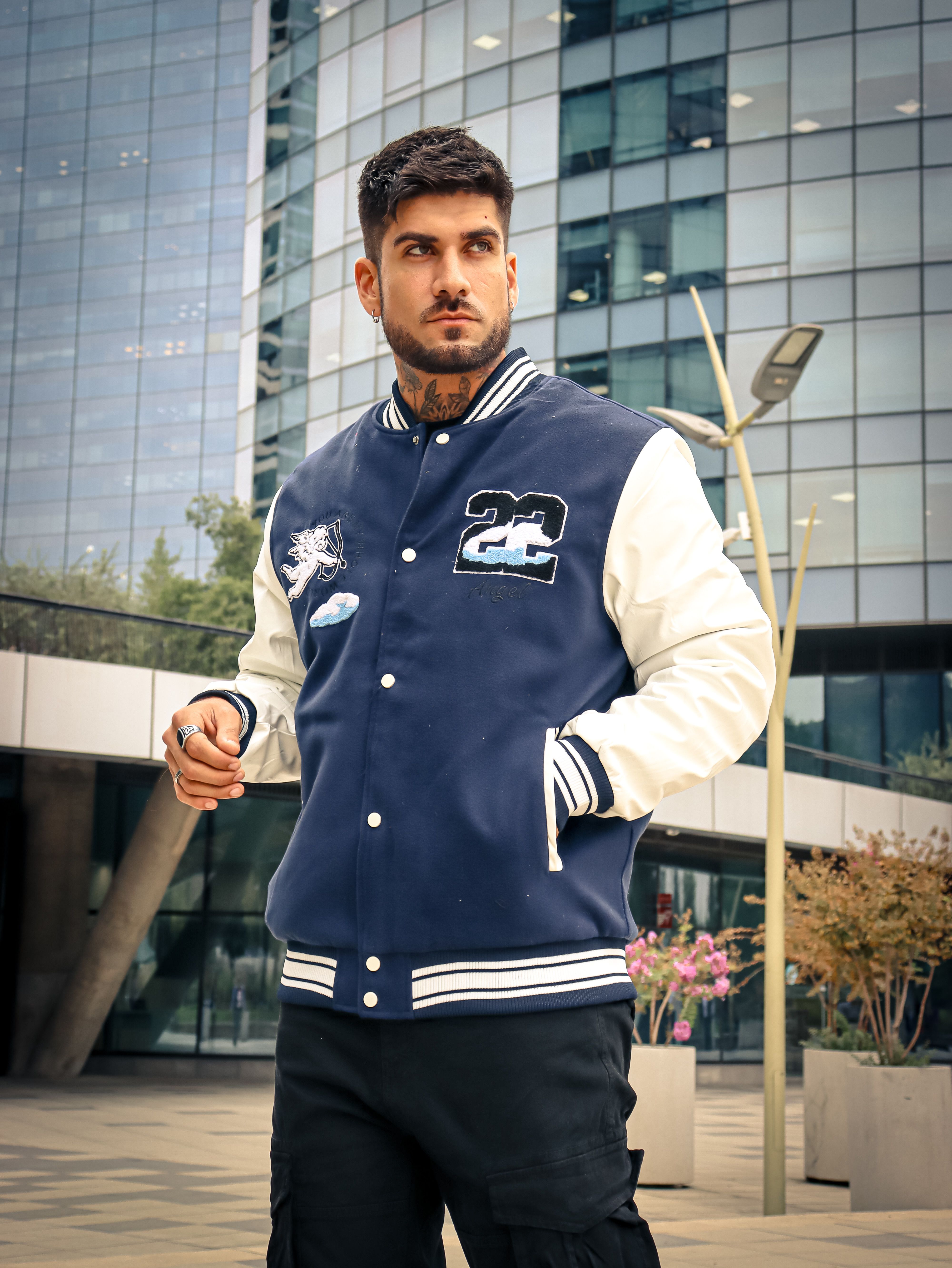 Man Standing in Jacket and with Hand in Pocket · Free Stock Photo