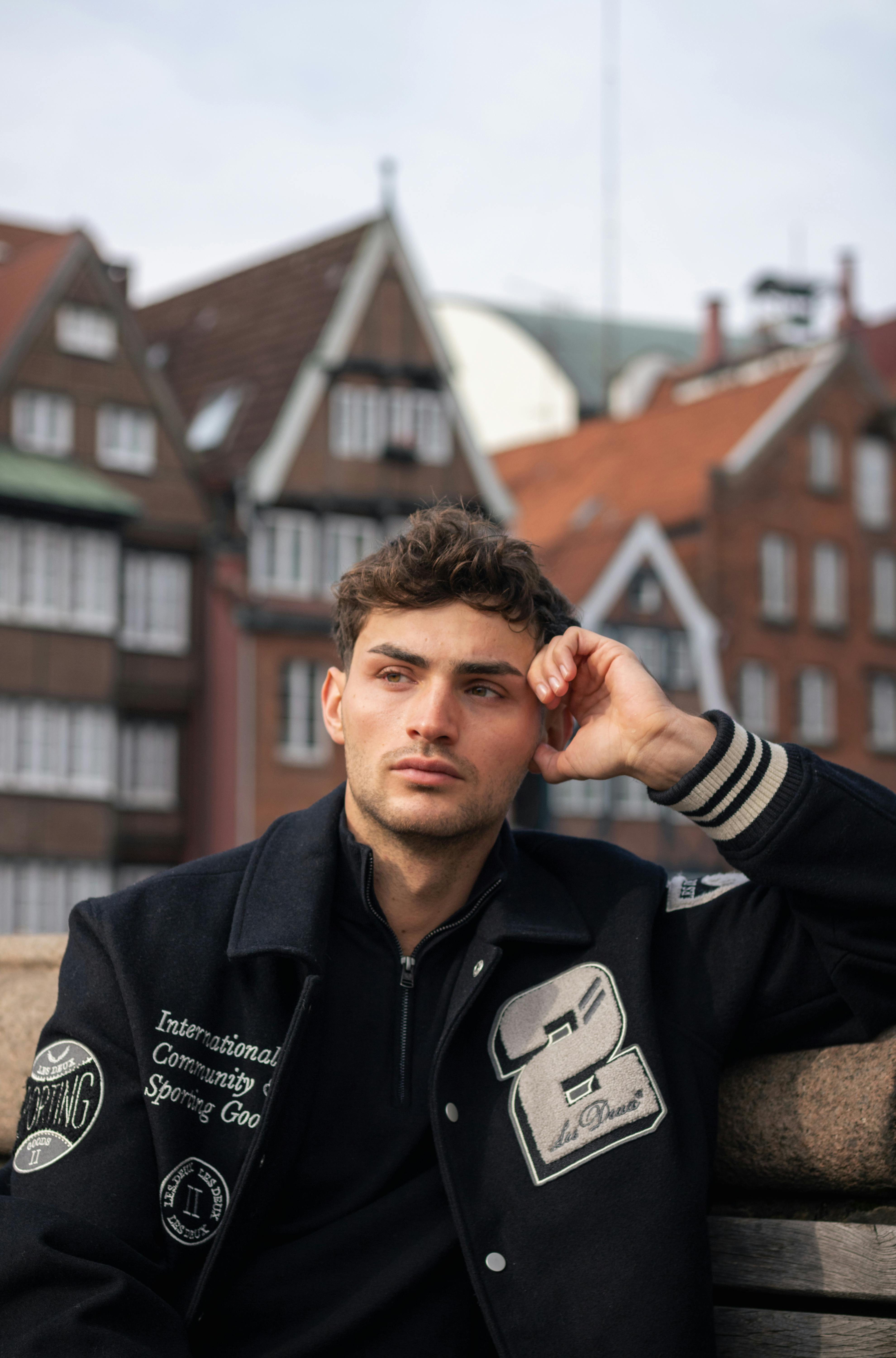 Portrait of Thinking Man · Free Stock Photo