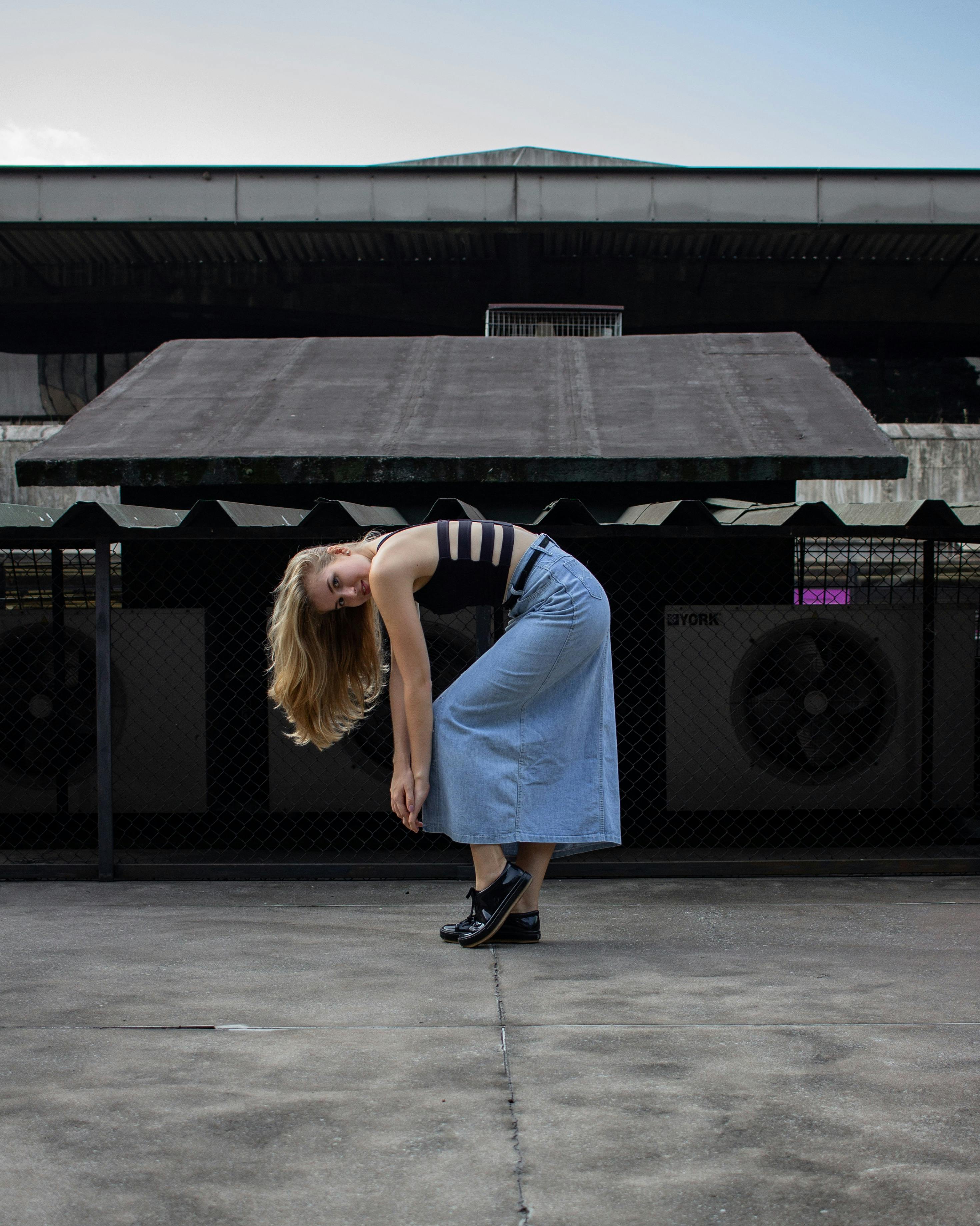 Mujer, Agachar · Fotos de stock gratuitas