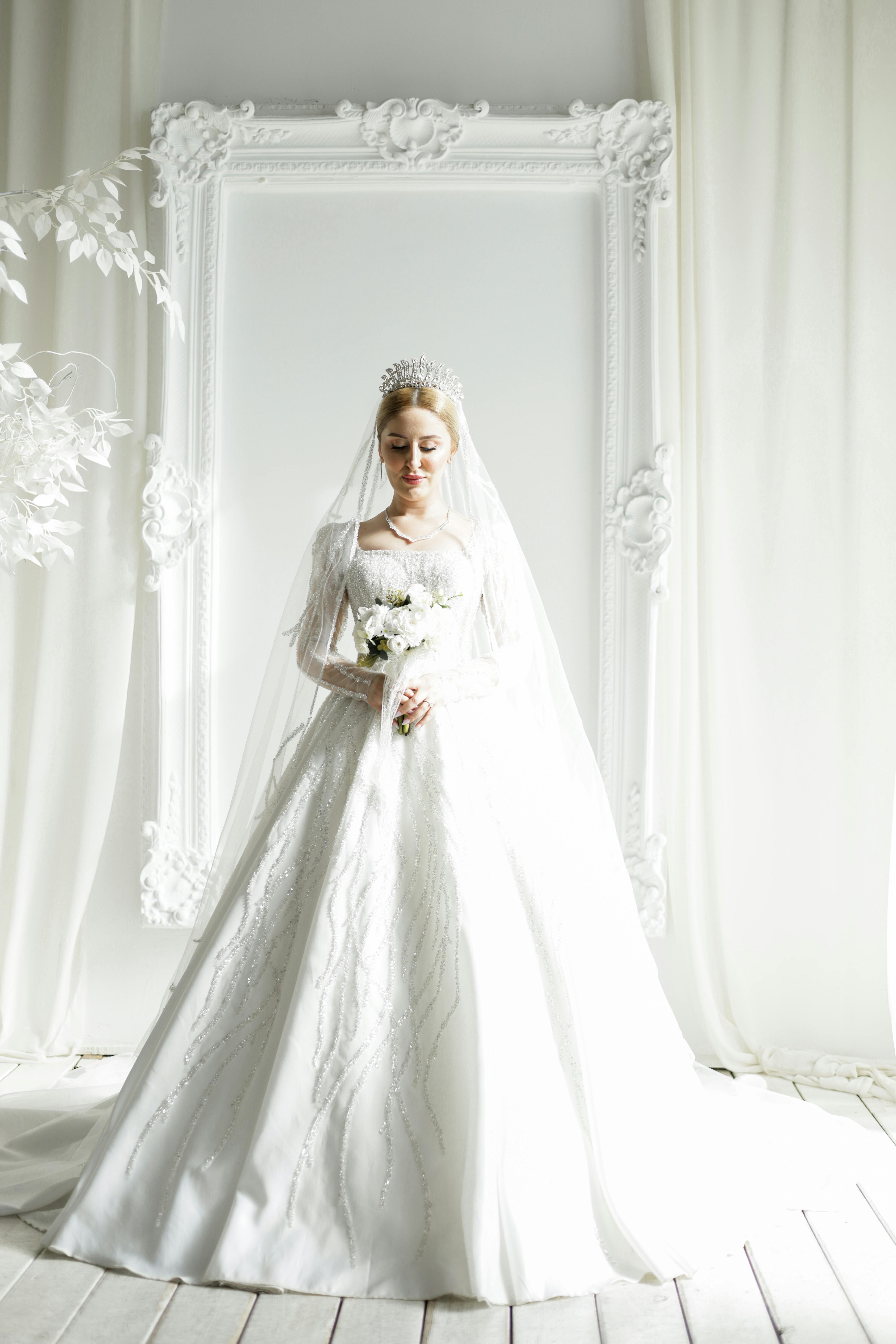 Bride in Wedding Dress · Free Stock Photo