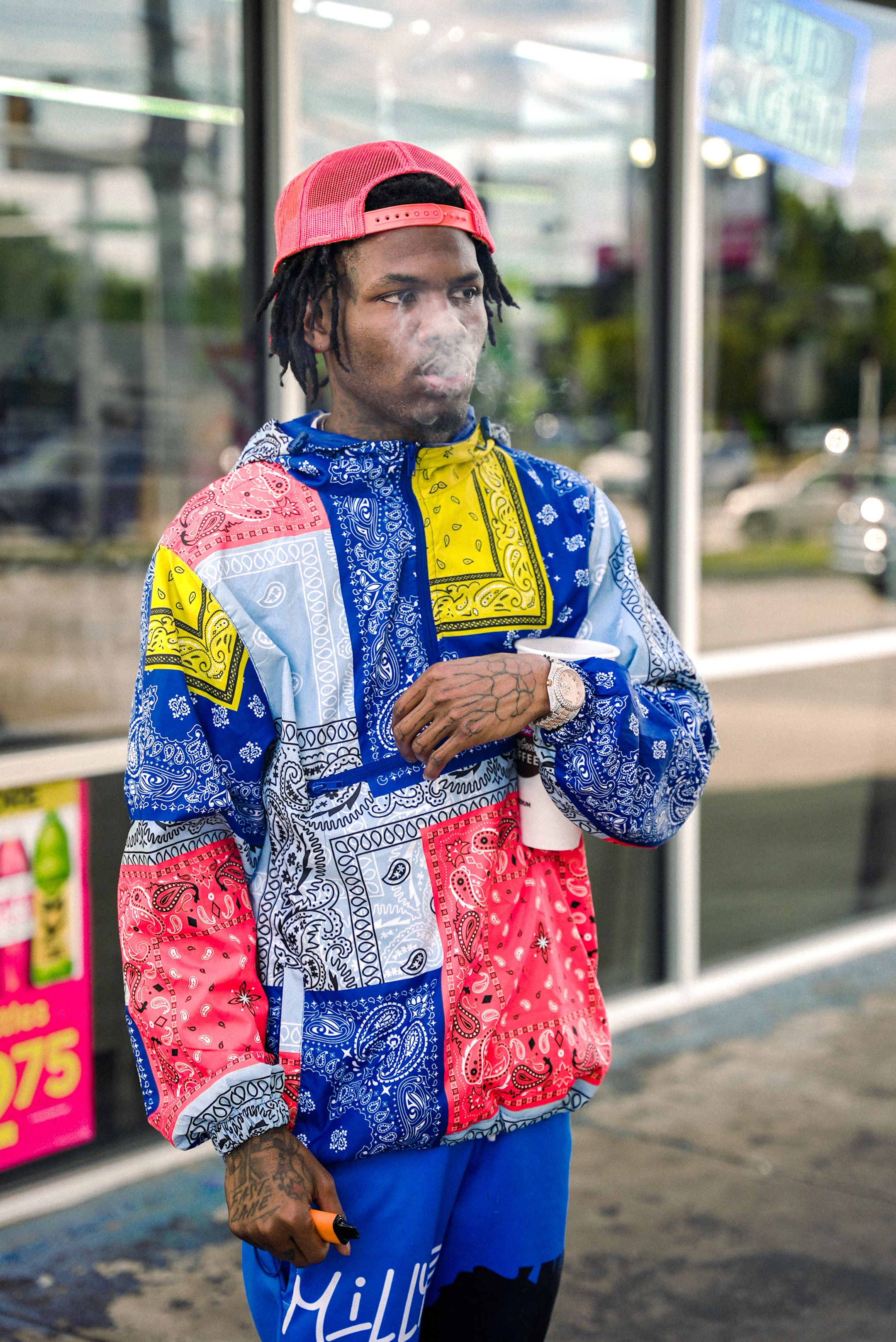 Portrait of Man in Colorful Clothes · Free Stock Photo
