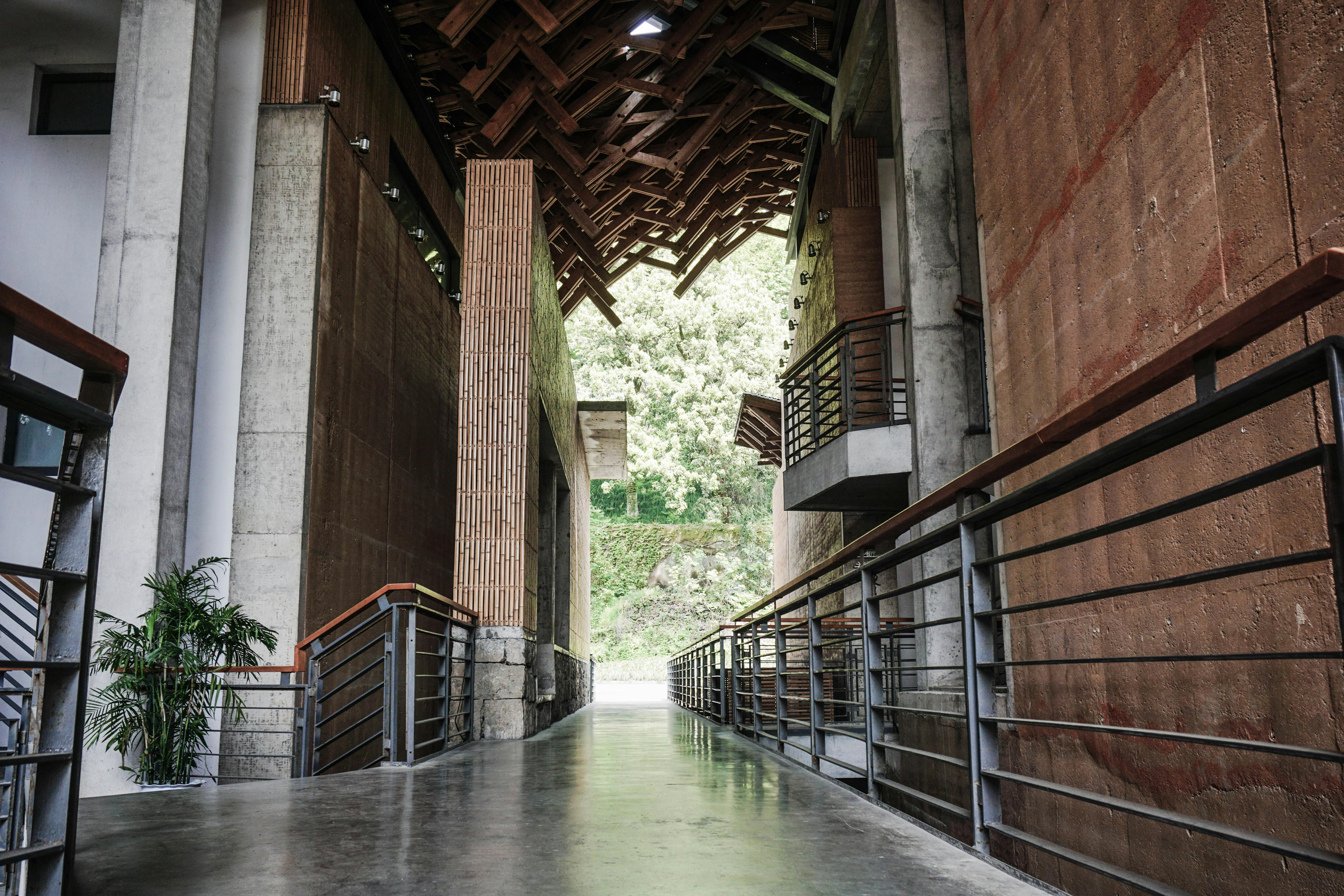Aerial Photography of Handrails With Pathways · Free Stock Photo