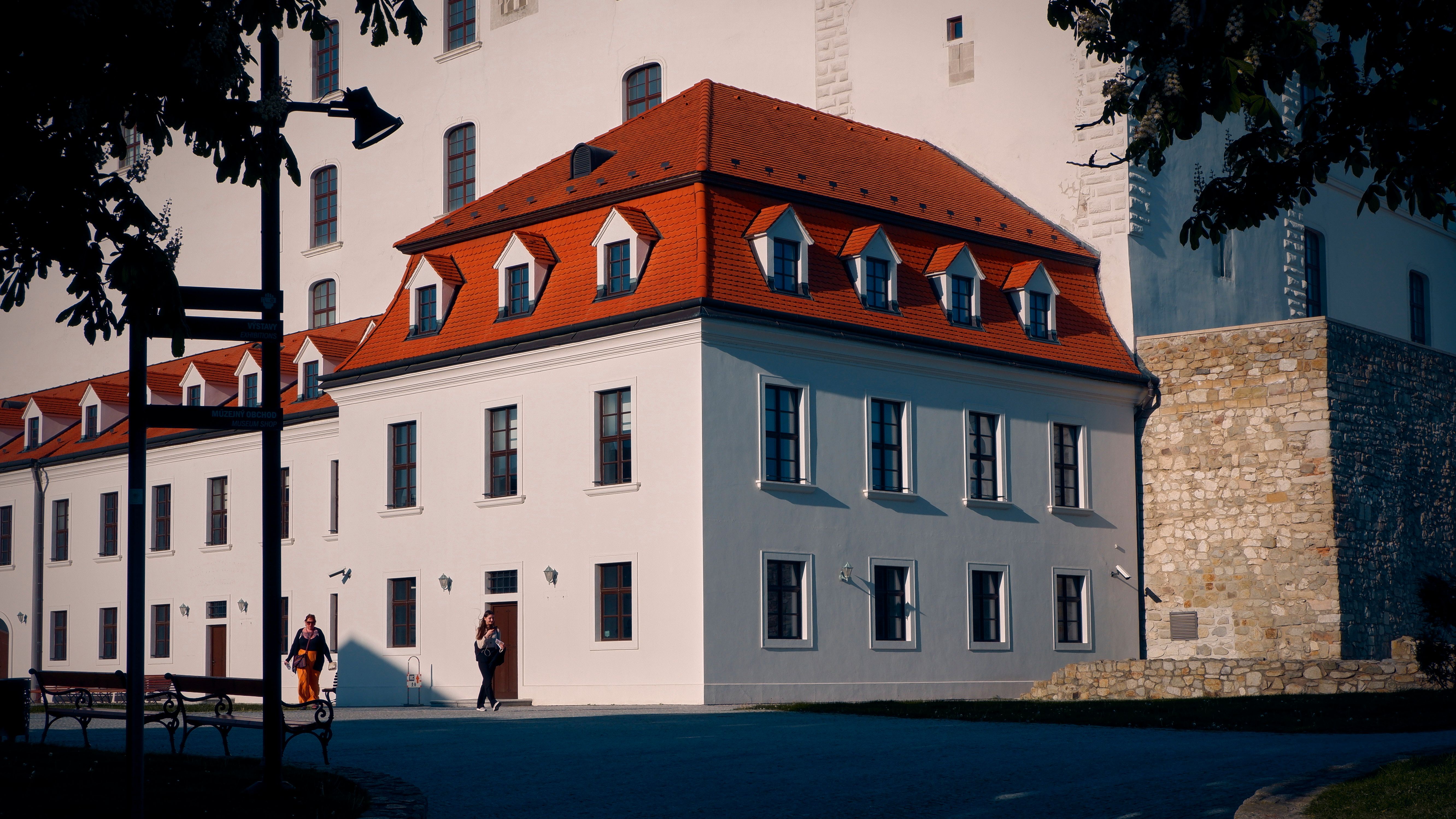 Facade of Part of the Bratislava Castle in Bratislava, Slovakia · Free ...