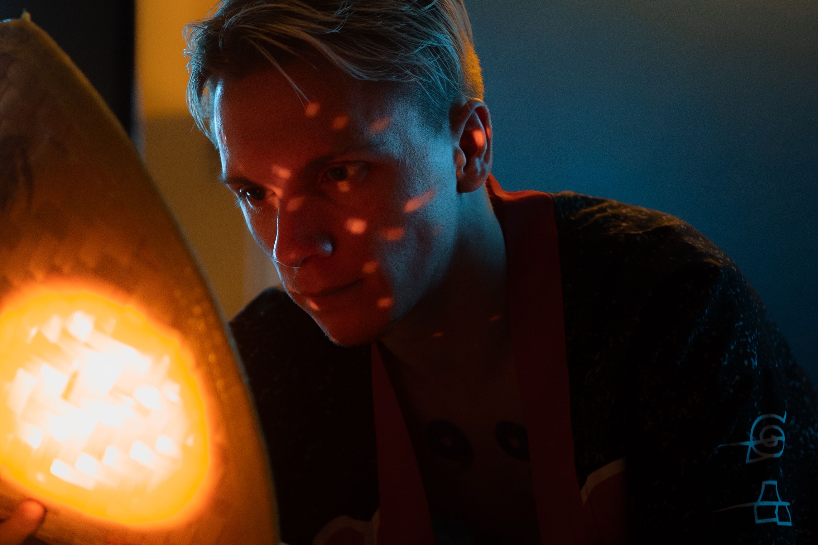 Man Face near Light · Free Stock Photo