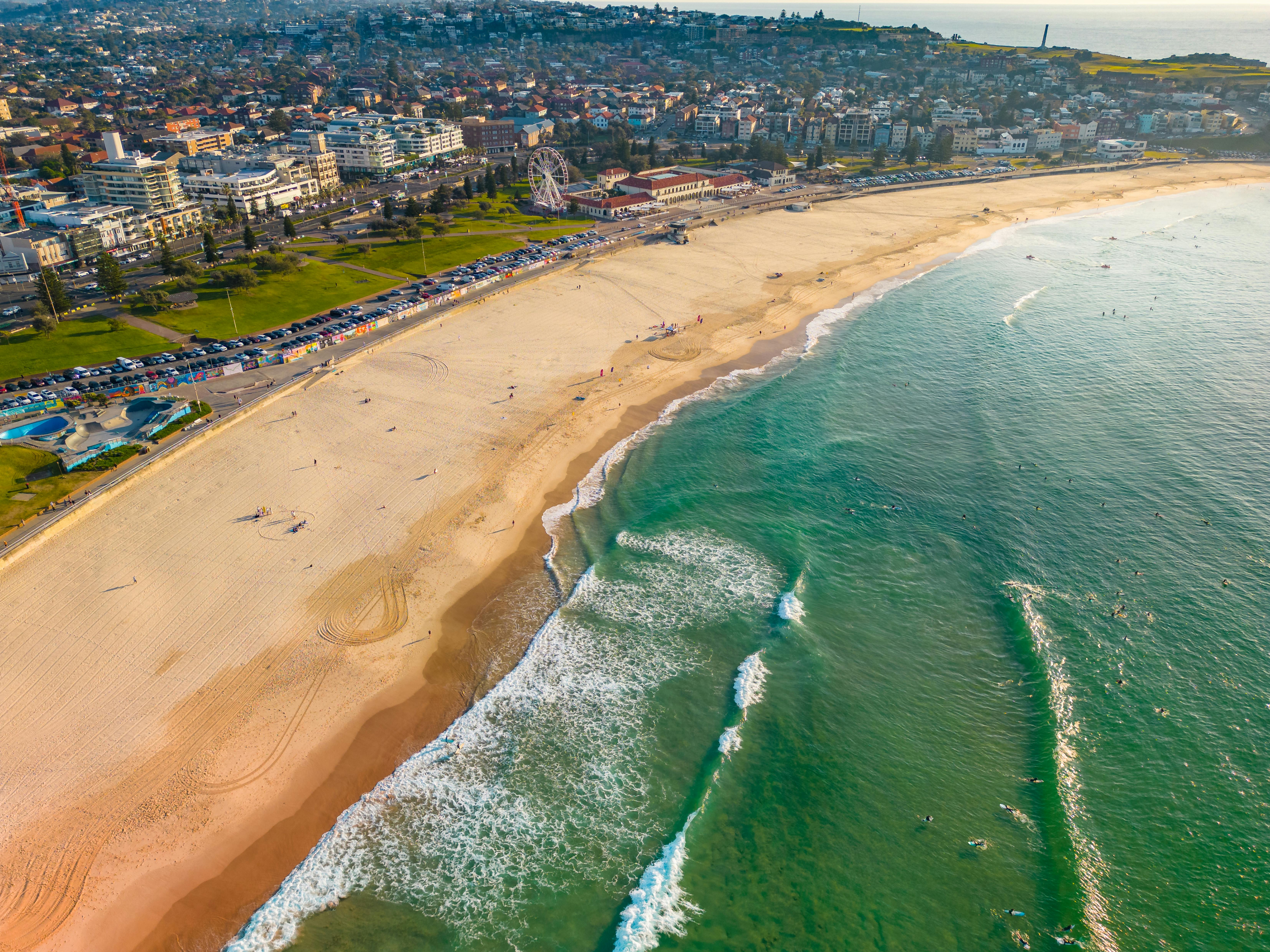Birds Eye View of Bondi Beach in Sydney · Free Stock Photo