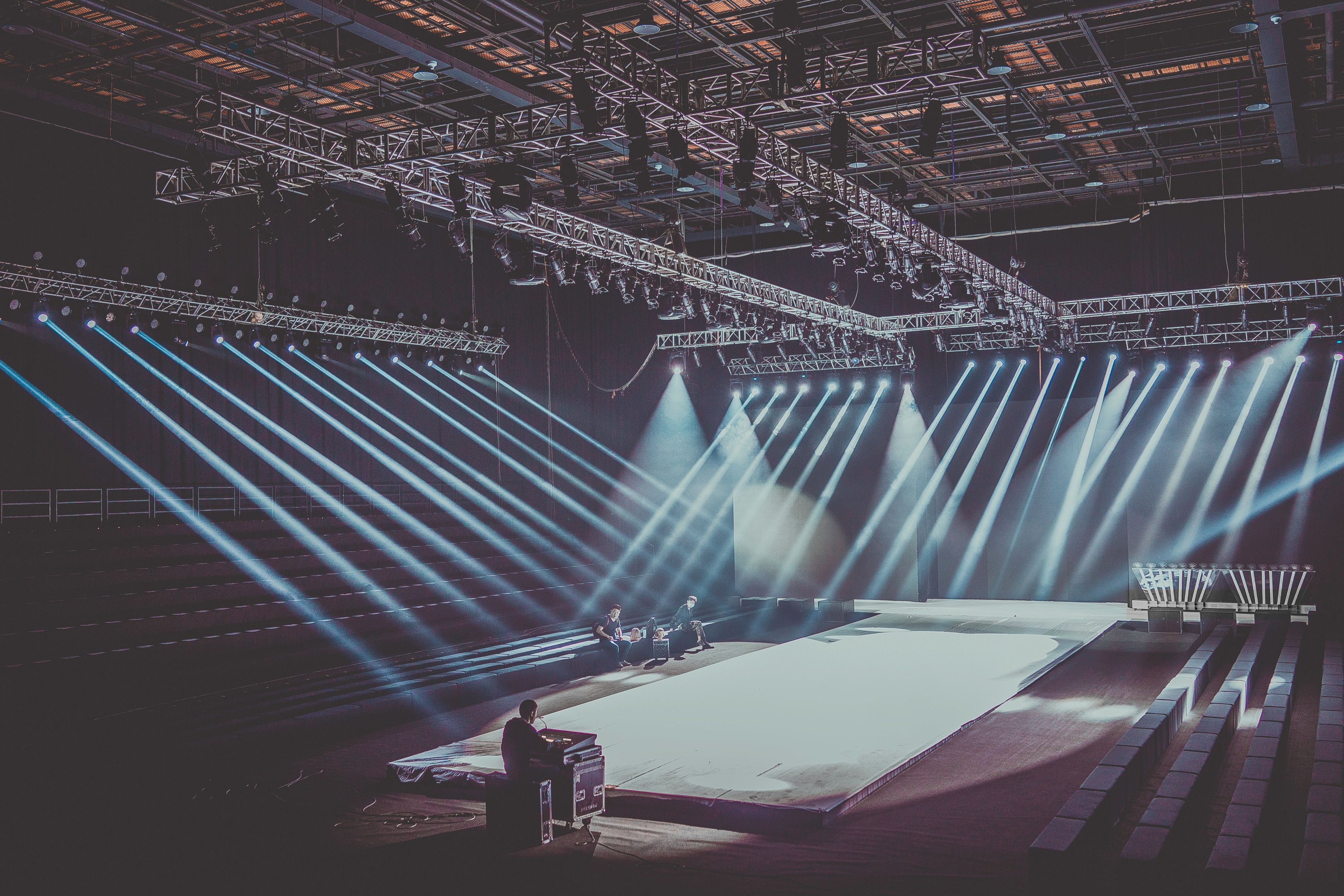 Stage With Lightings · Free Stock Photo