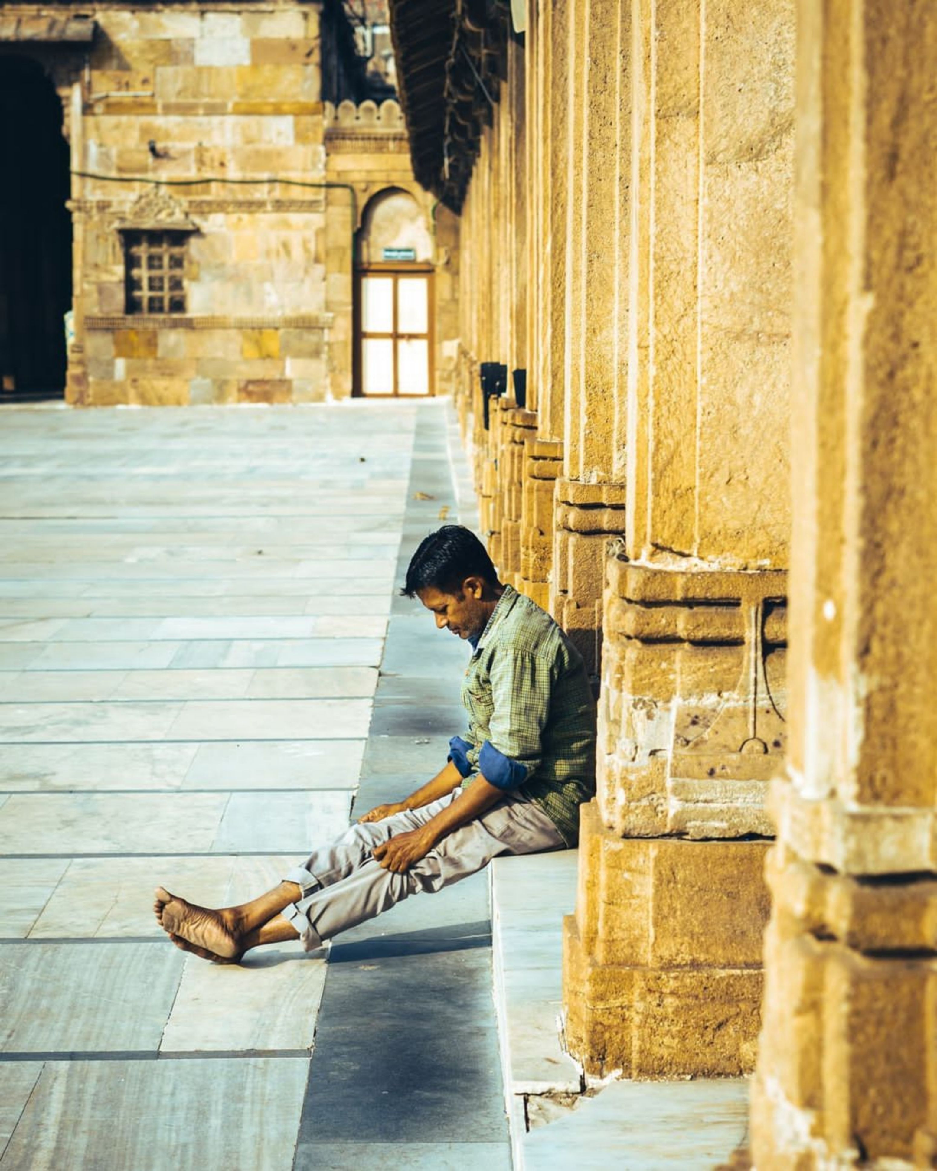 An Ancient Person Sitting And Thinking Photos, Download The BEST Free ...