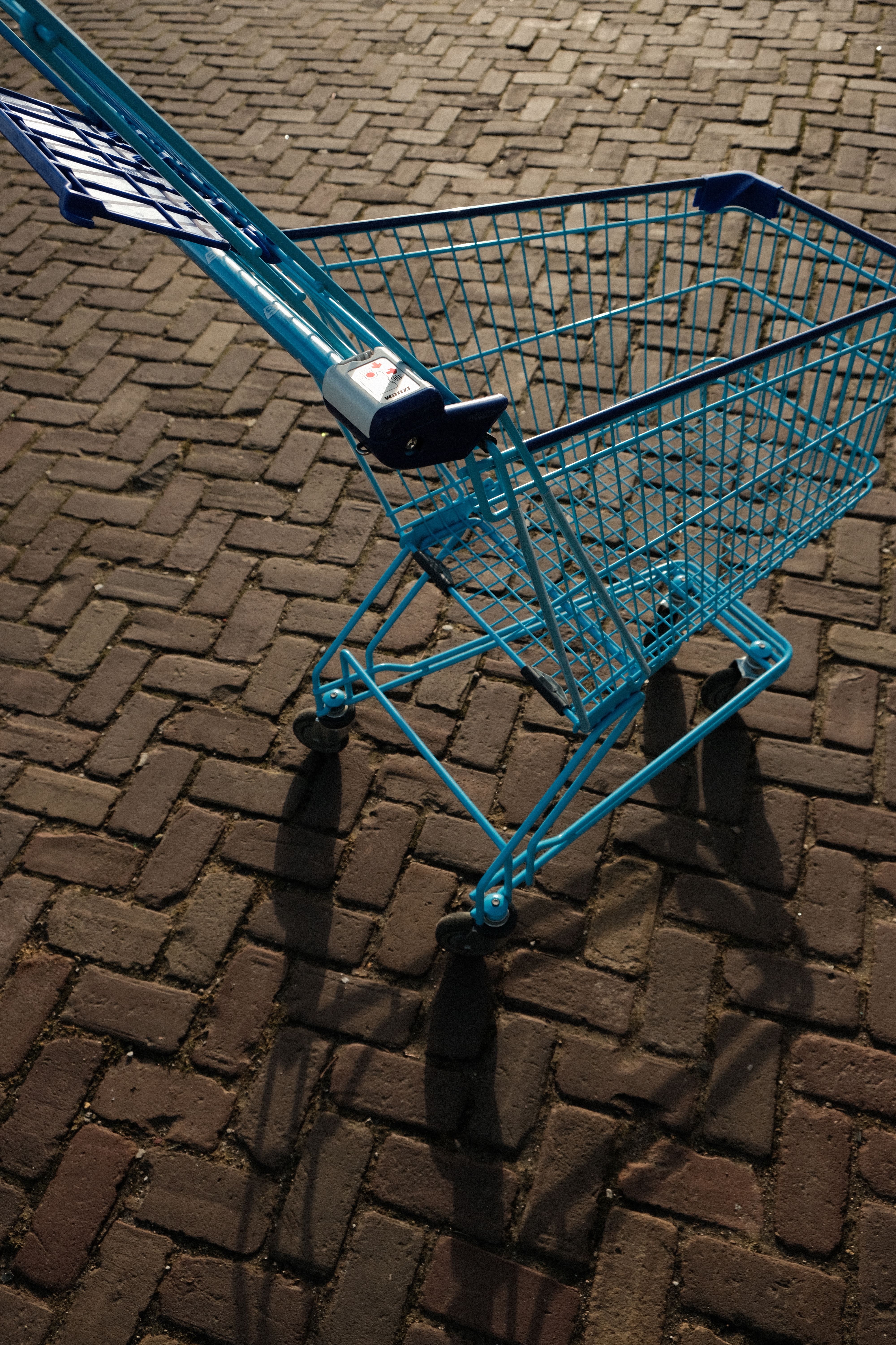 Blue Shopping Cart · Free Stock Photo