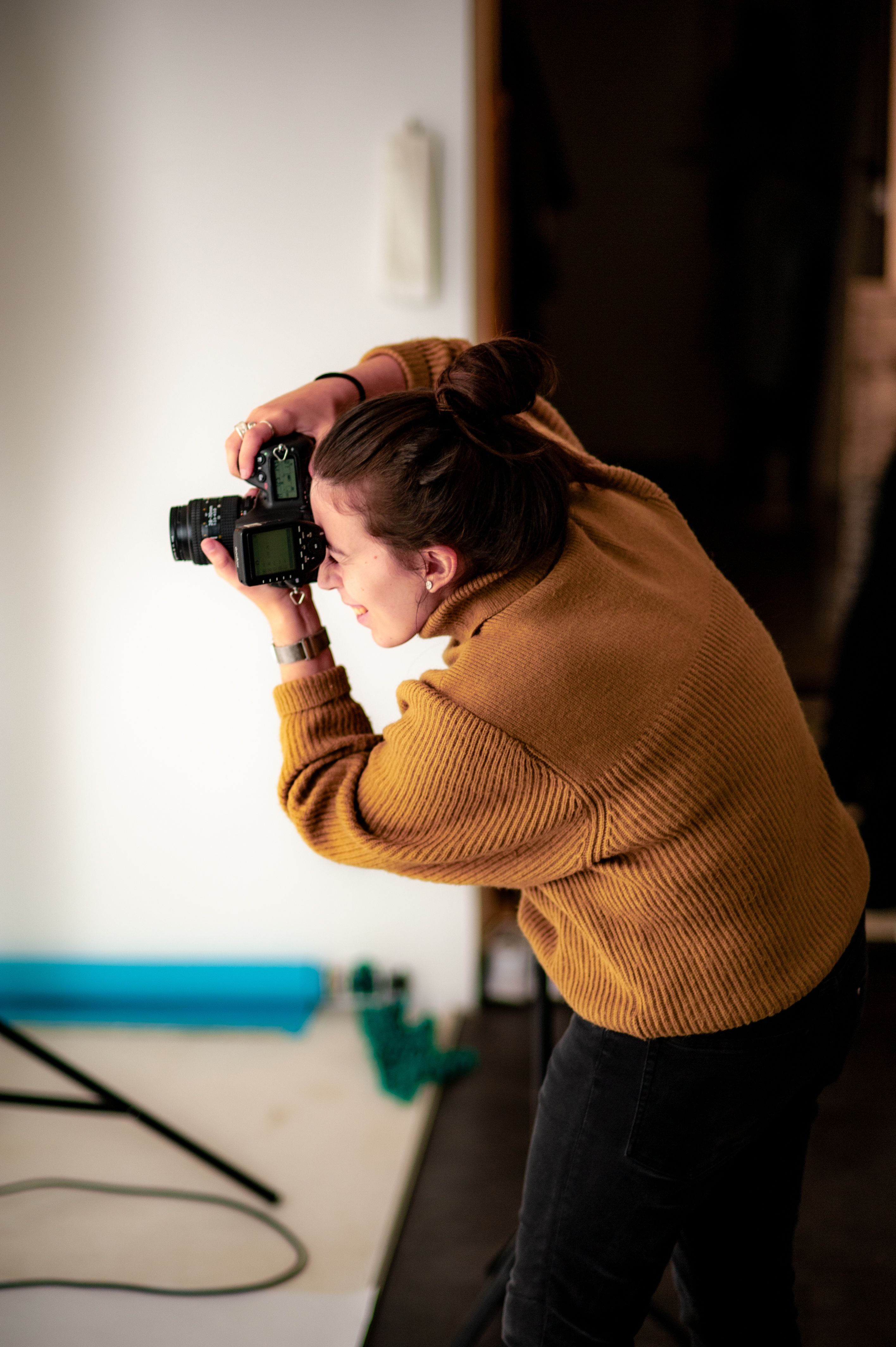 A Woman with a Camera · Free Stock Photo