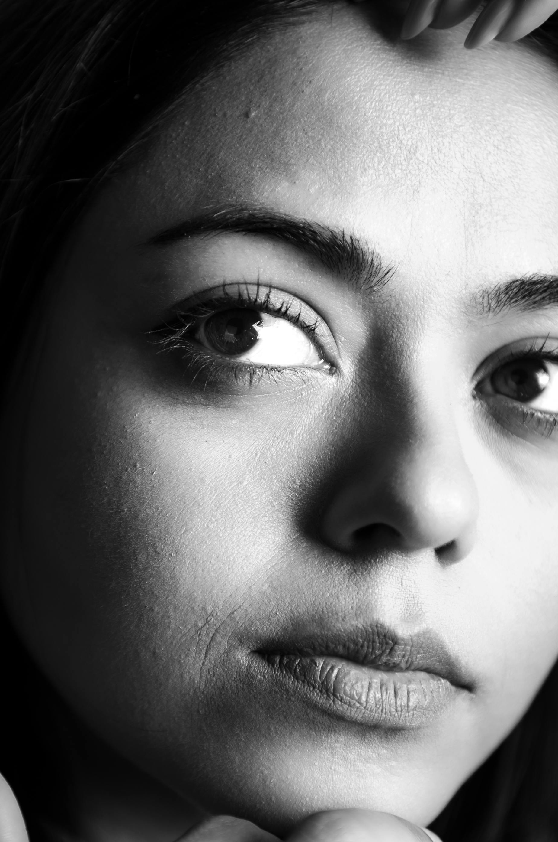 Woman With Eyes Blacked Out Photos, Download The BEST Free Woman With ...