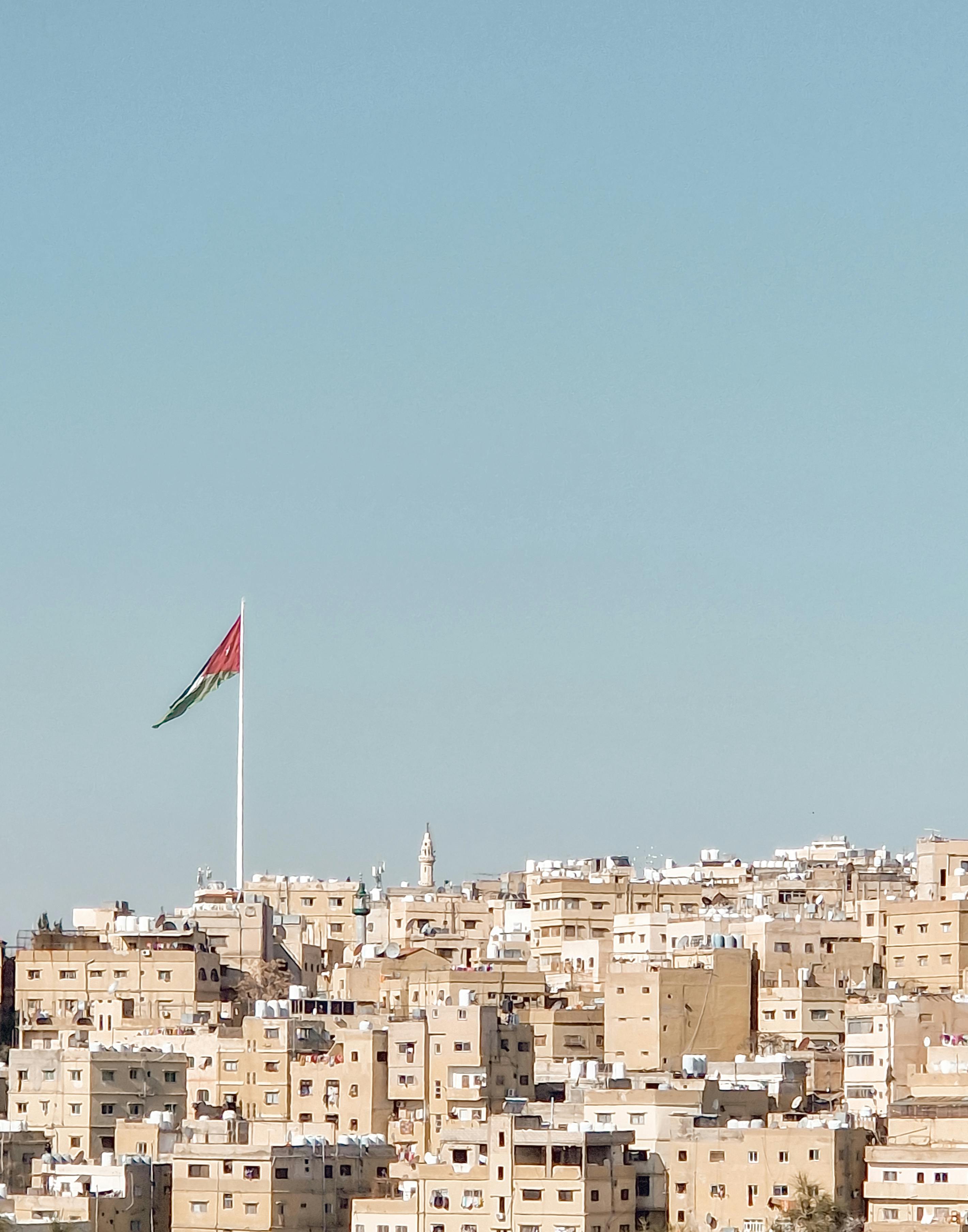 Clear Sky over Amman City · Free Stock Photo