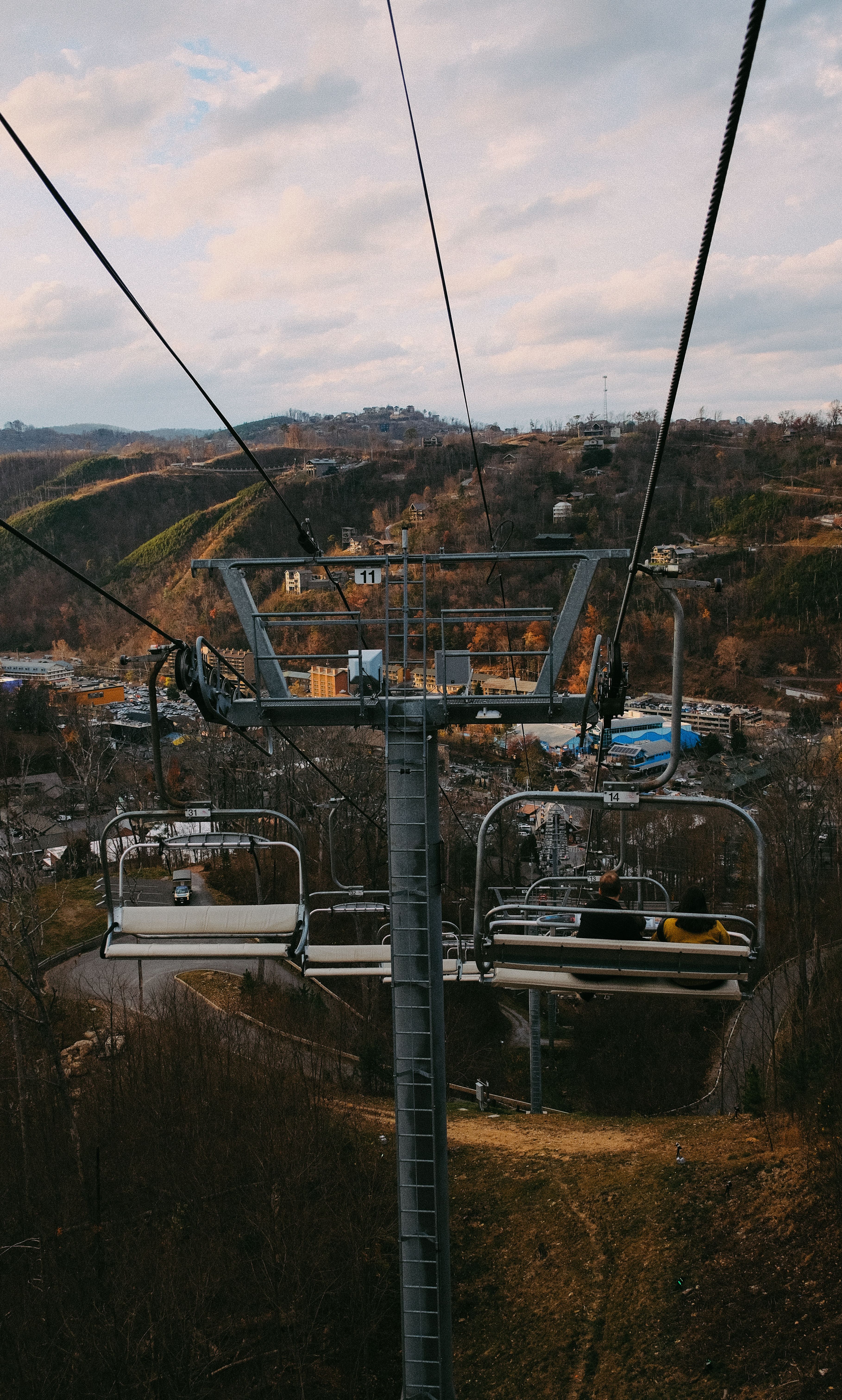 Cable Car in a Mountain Valley · Free Stock Photo