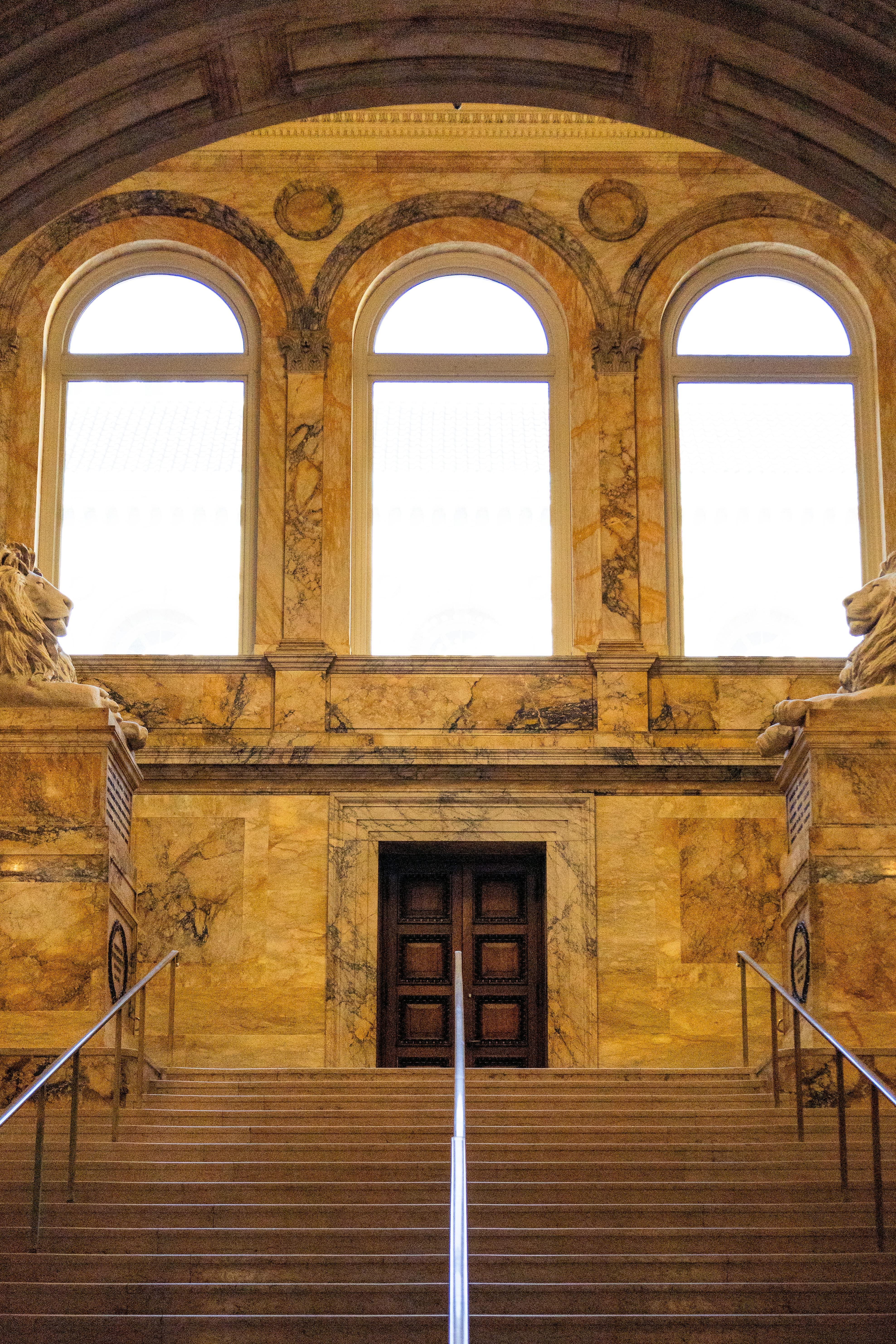 Marble Interior of Boston Public Library · Free Stock Photo