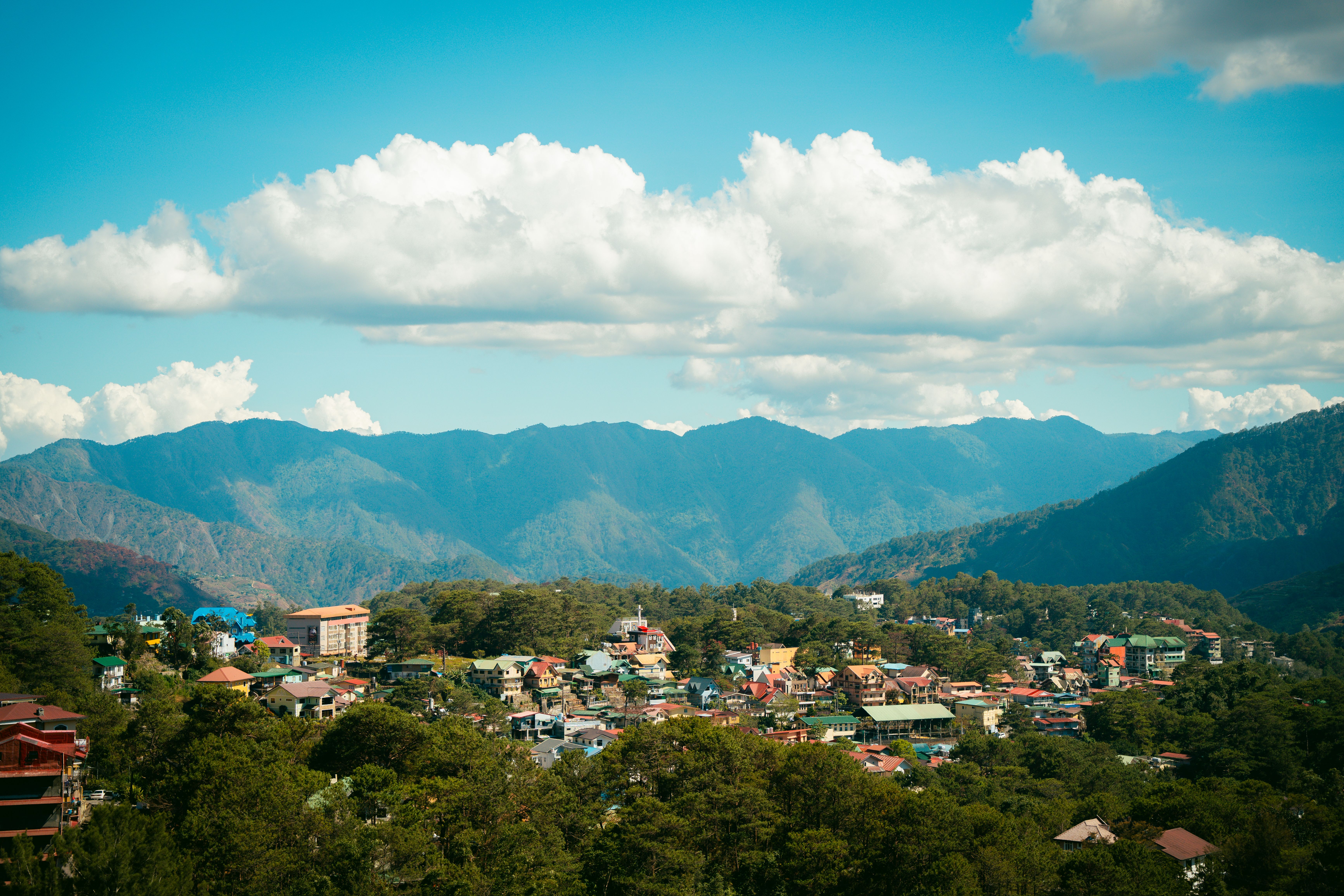 Landscape of Baguio · Free Stock Photo