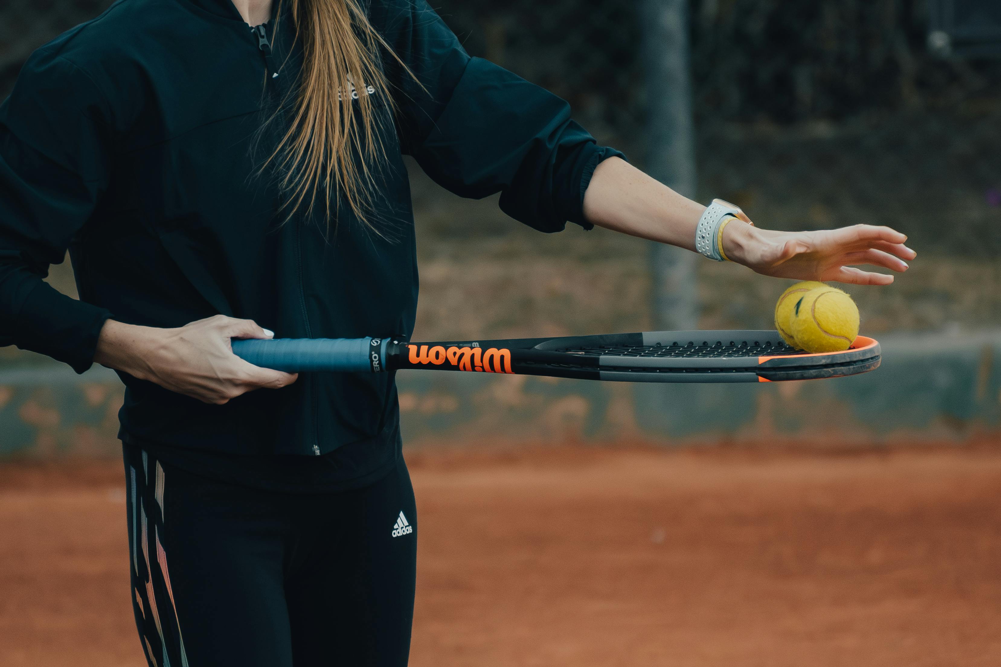 Woman With Tennis Racket · Free Stock Photo
