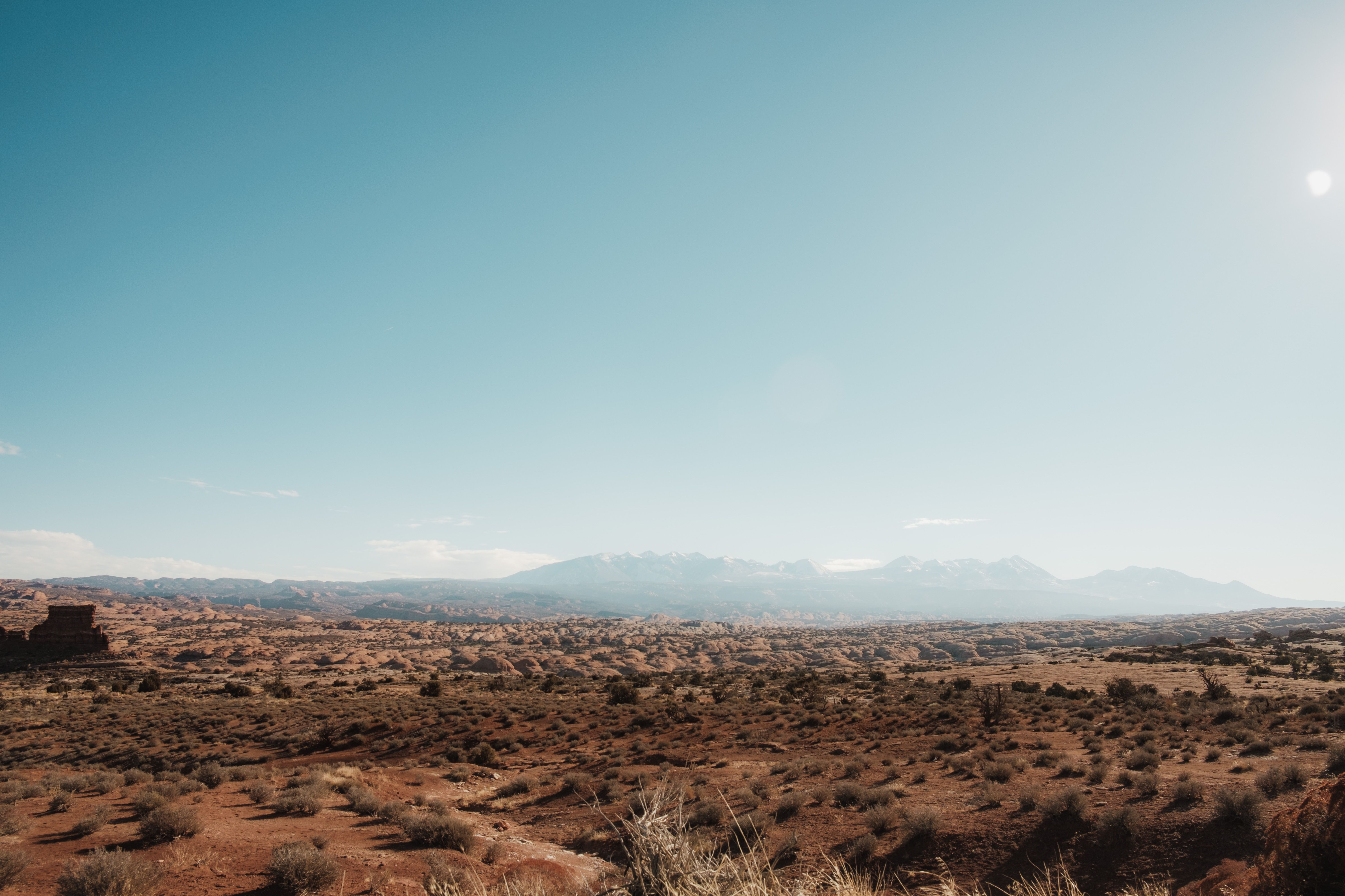 Landscape of a Steppe · Free Stock Photo
