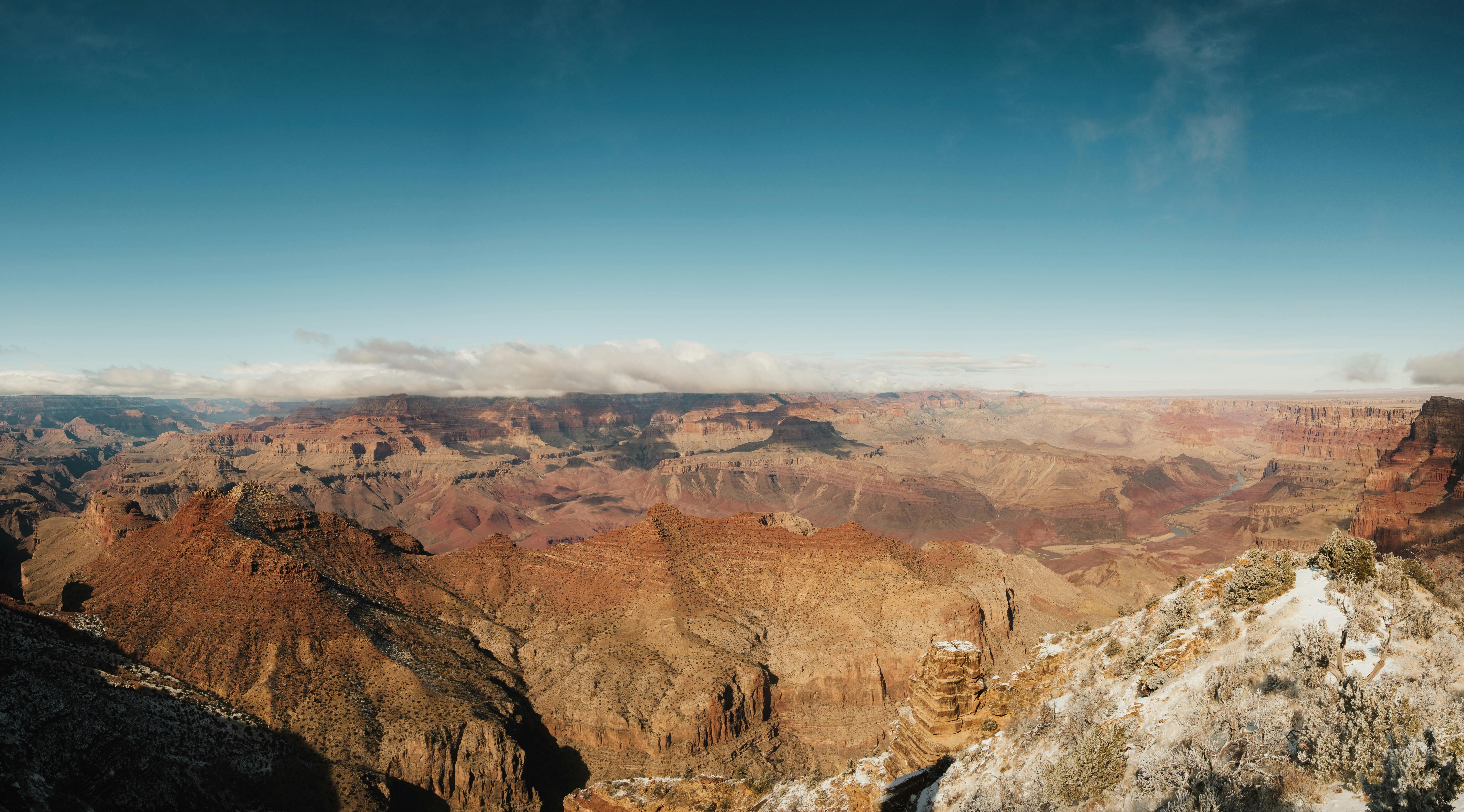A view of the grand canyon from the top of a mountain · Free Stock Photo