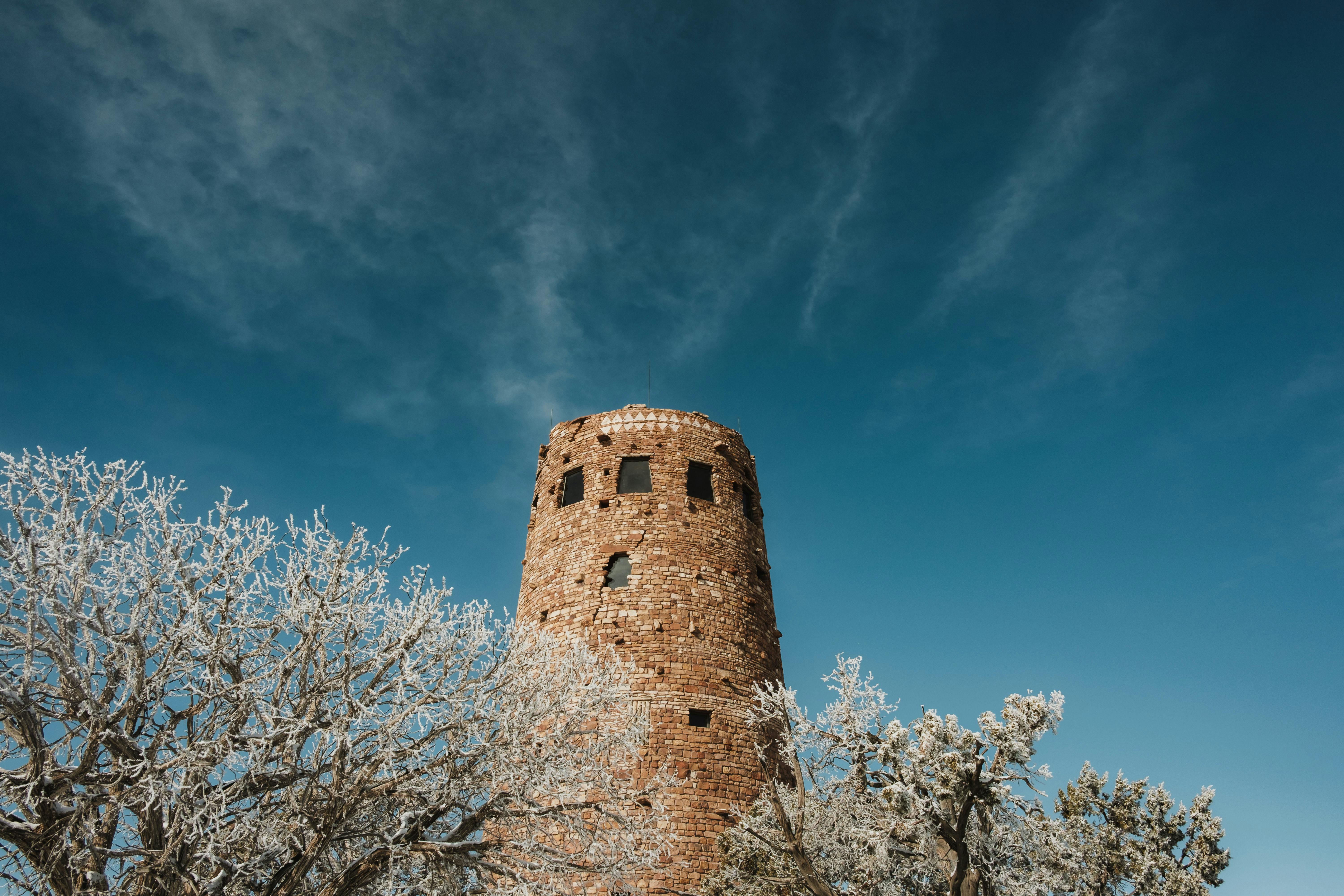 Low Angle Shot of Desert View Watchtower · Free Stock Photo