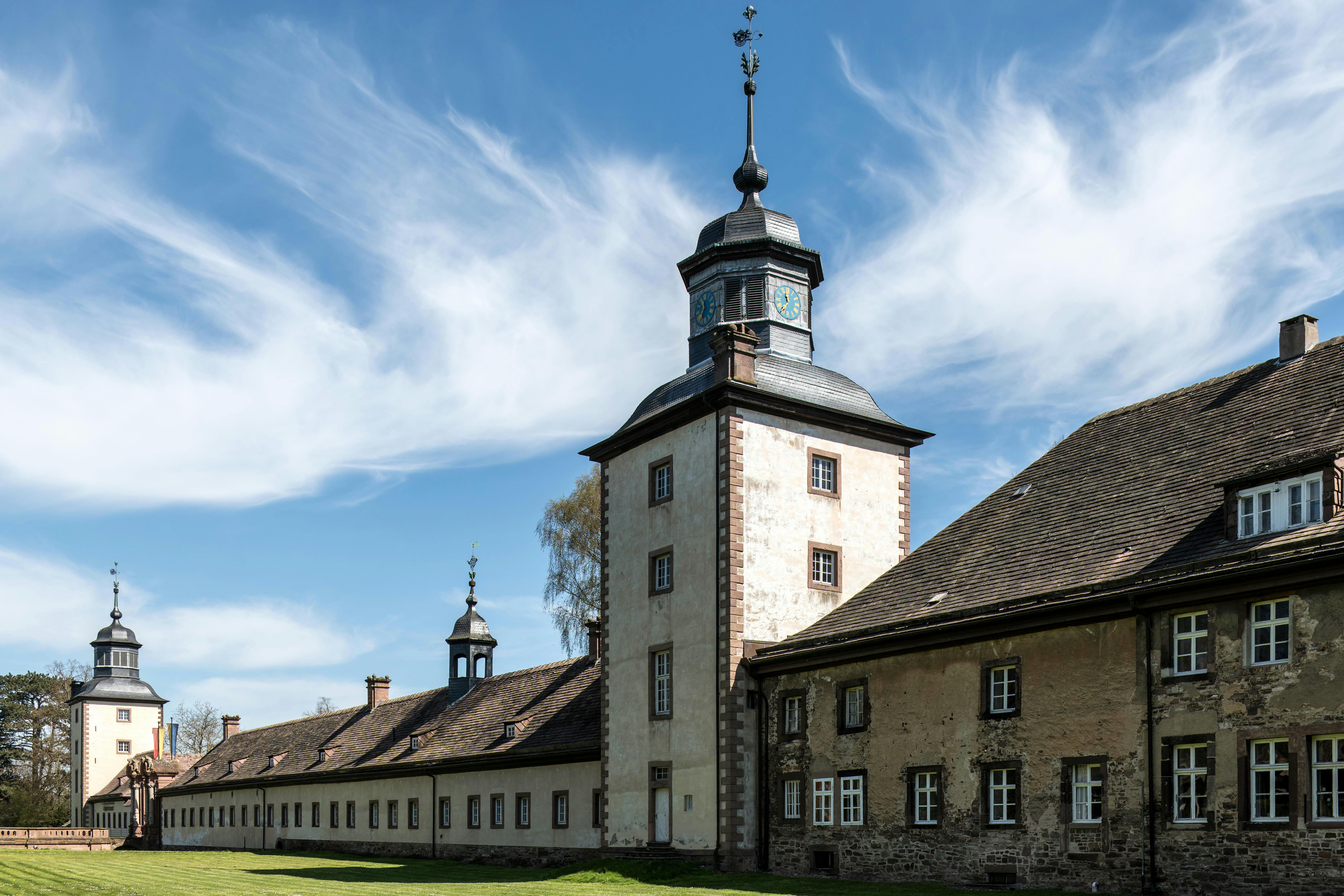 Facade of the Schloss Corvey in Hoxter, Germany · Free Stock Photo