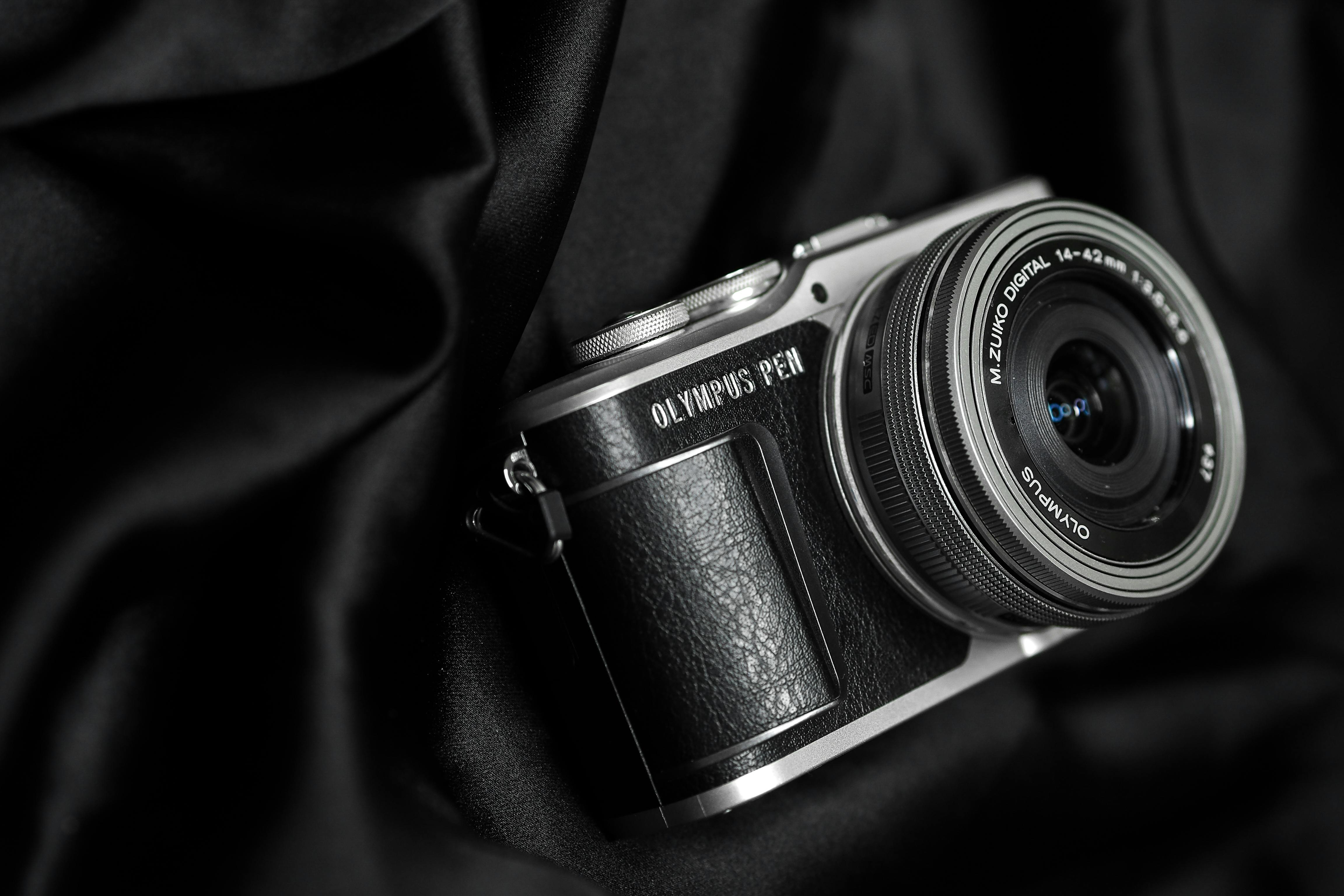 Olympus Pen Digital Camera with Lens · Free Stock Photo