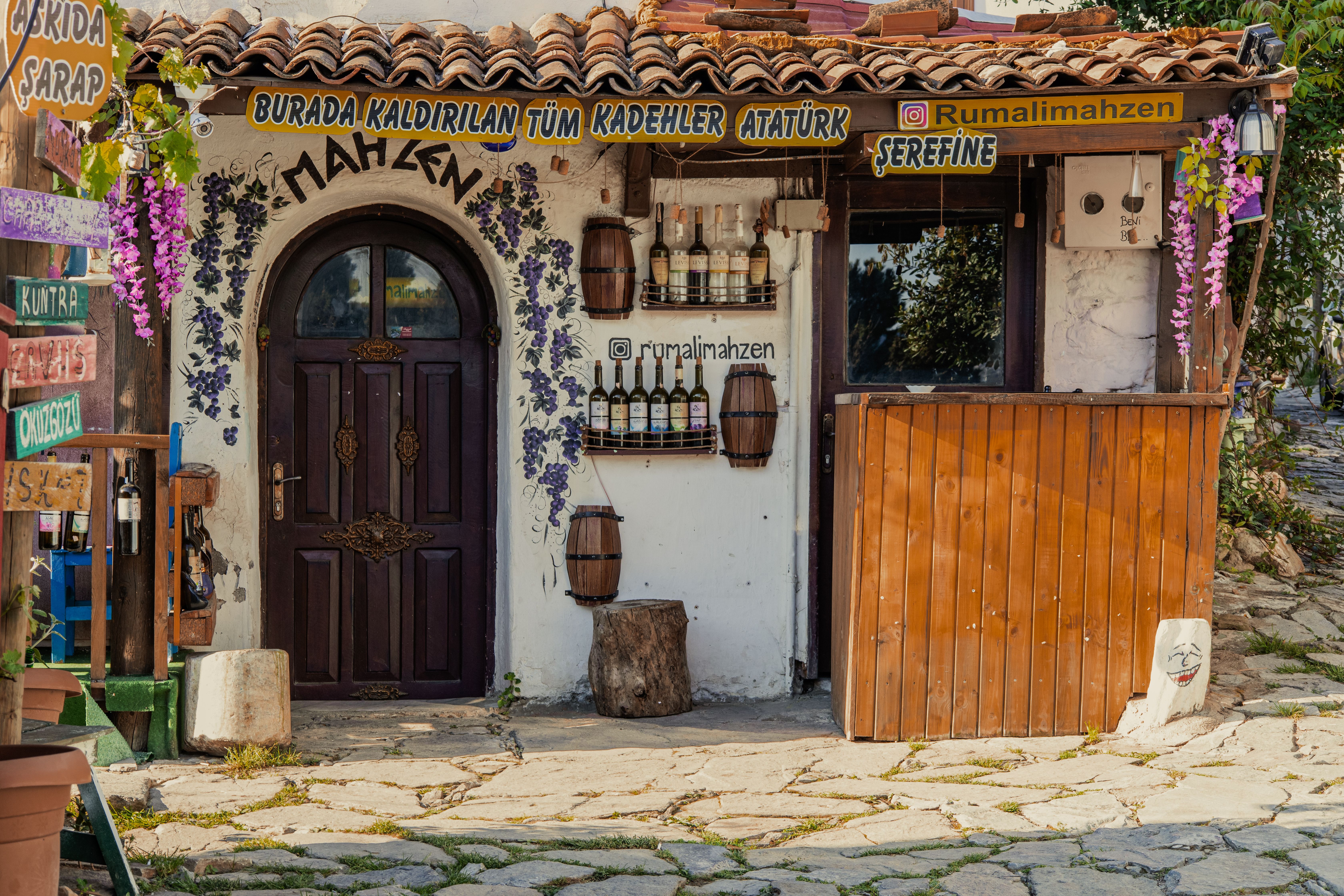 Exterior of an Old Building in a Turkish Town · Free Stock Photo