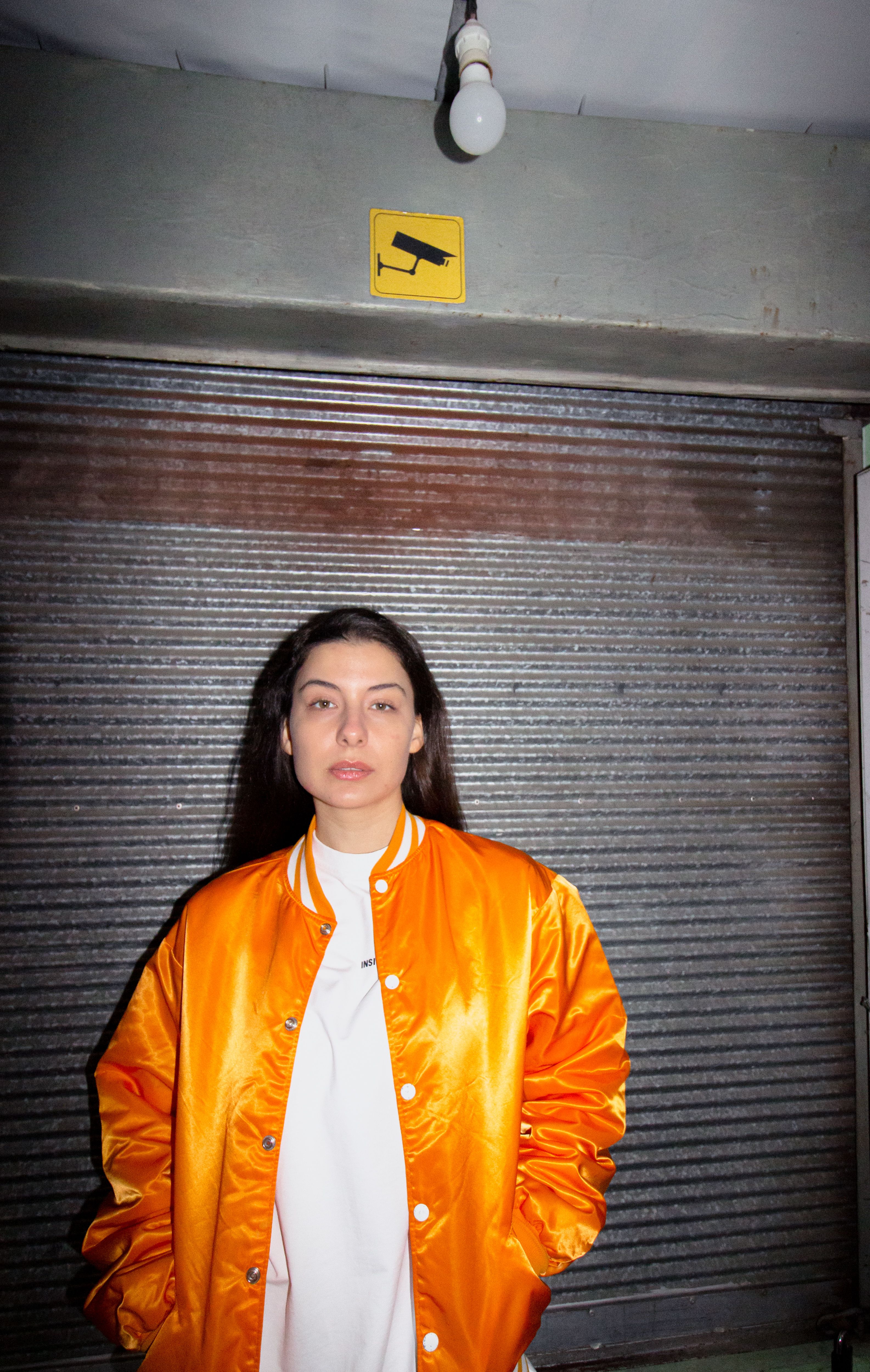 Portrait of Woman Wearing Orange Jacket · Free Stock Photo