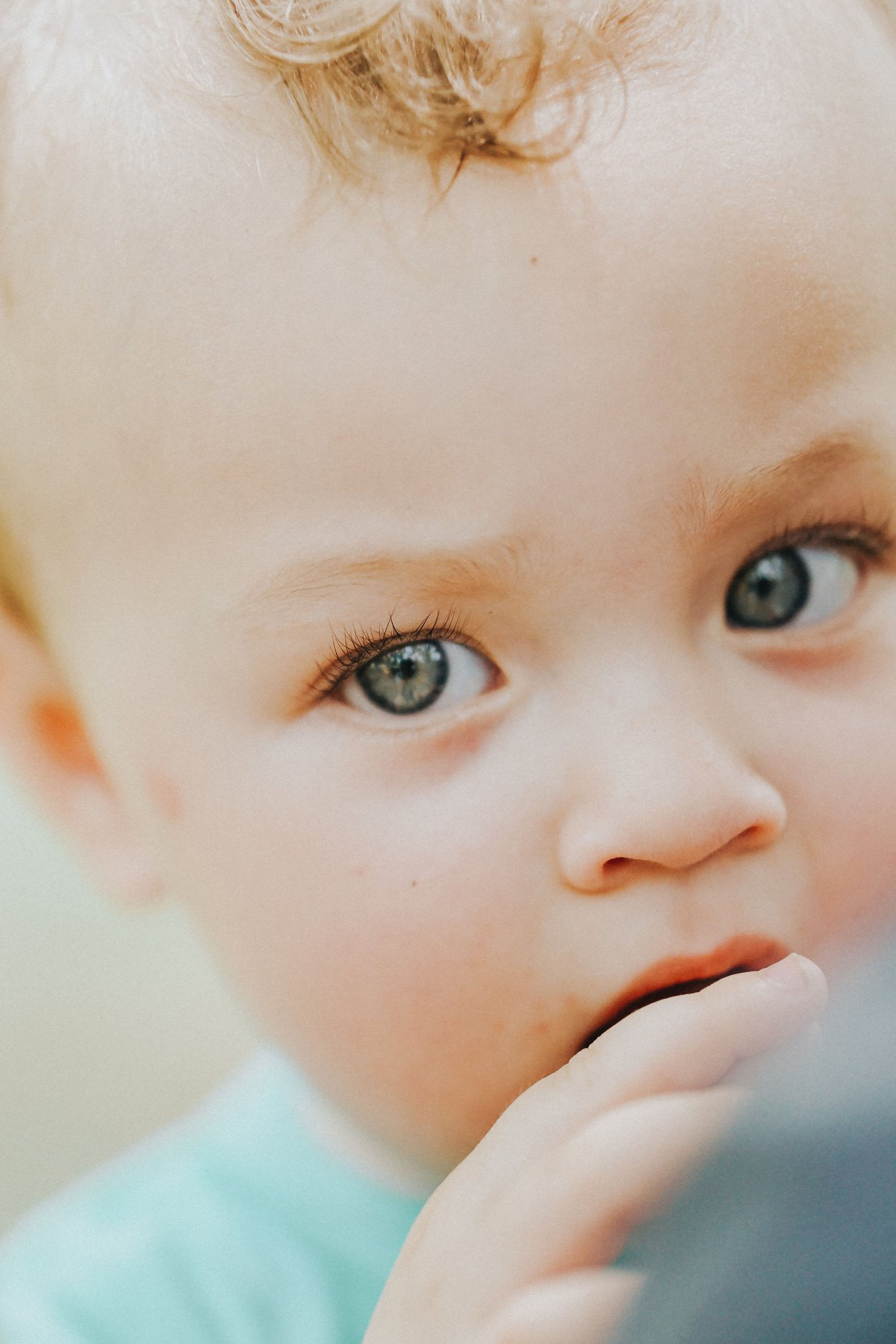 Face of Baby Girl · Free Stock Photo