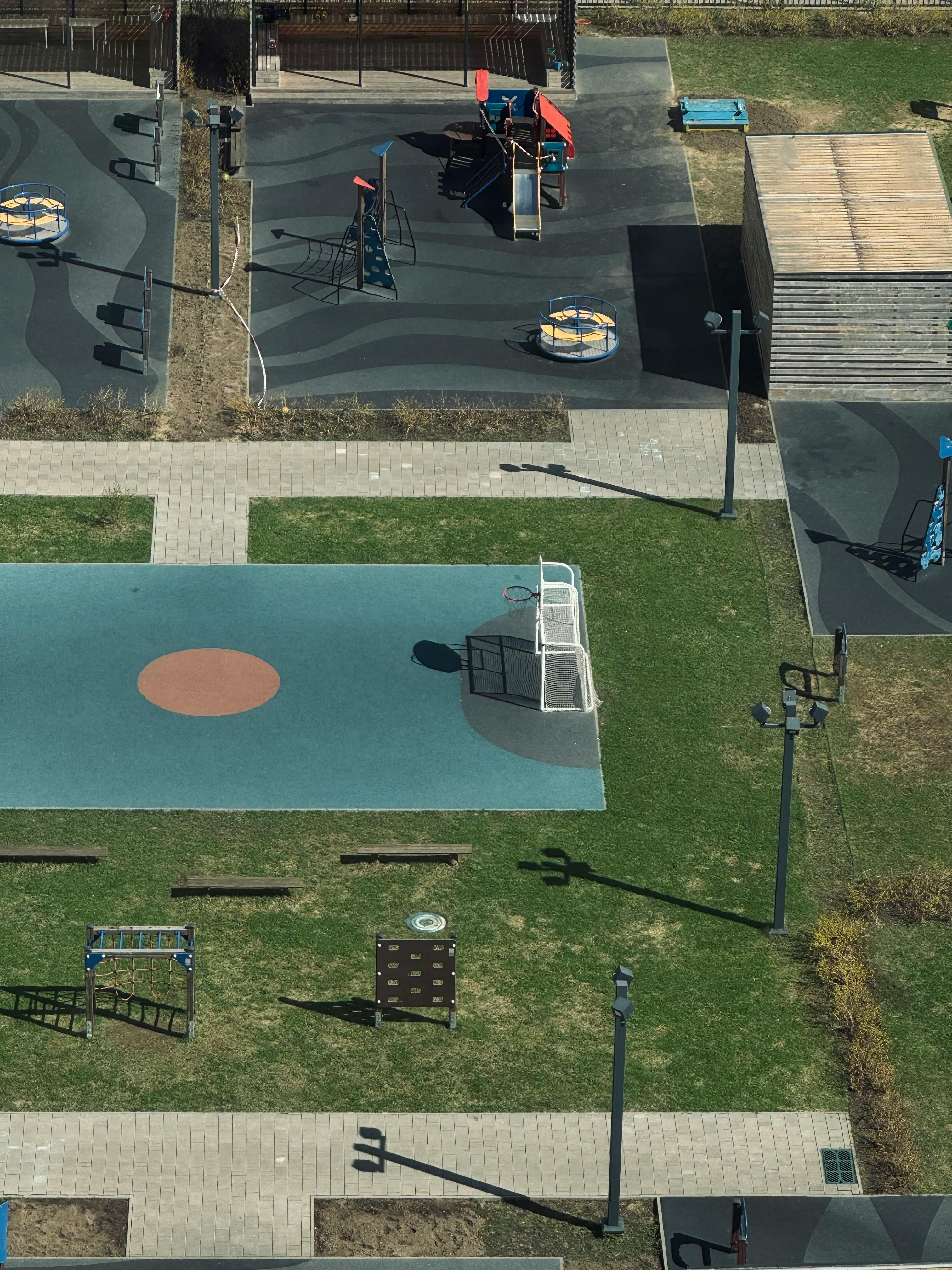 Playground with Obstacle Course · Free Stock Photo