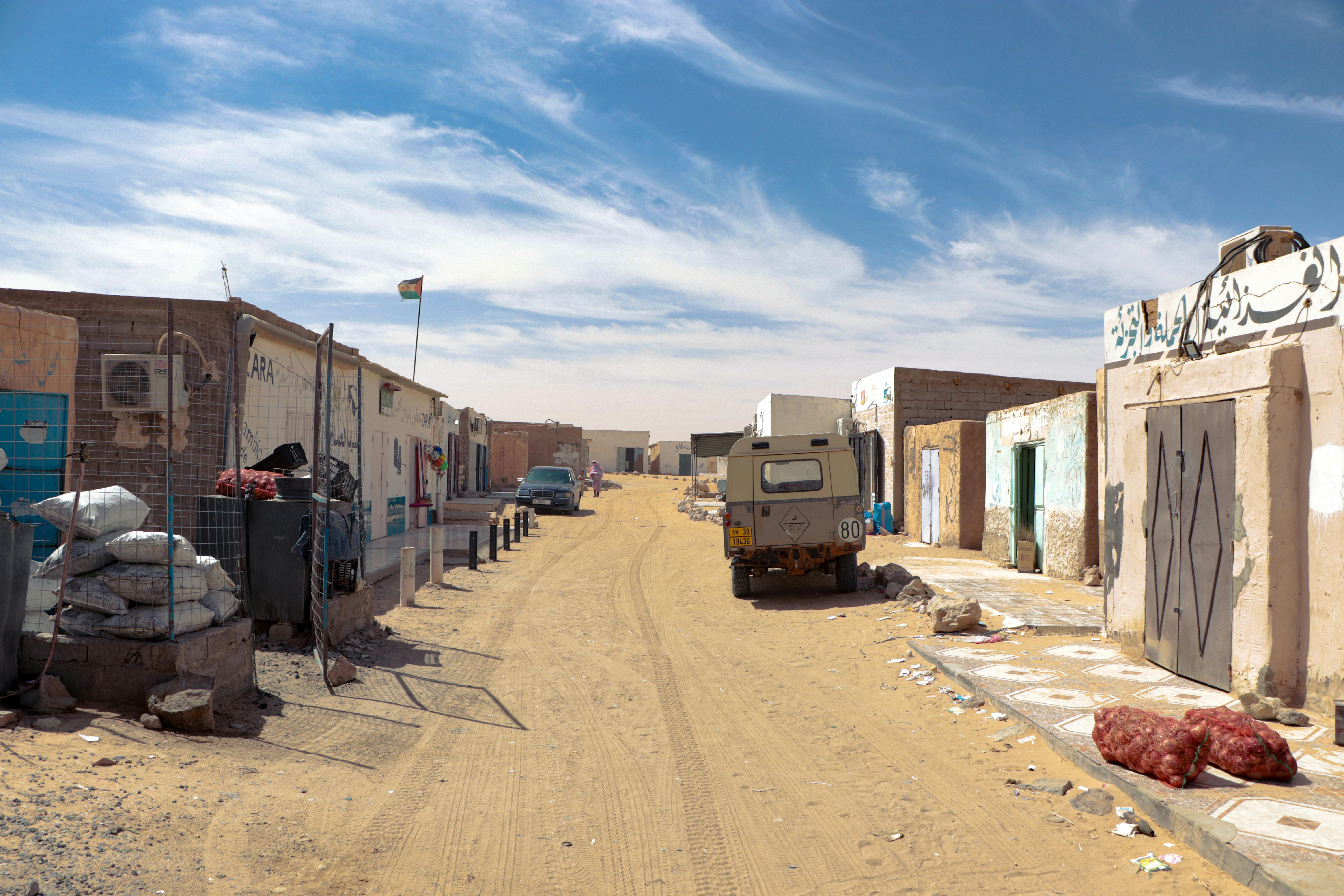 Village on Desert · Free Stock Photo