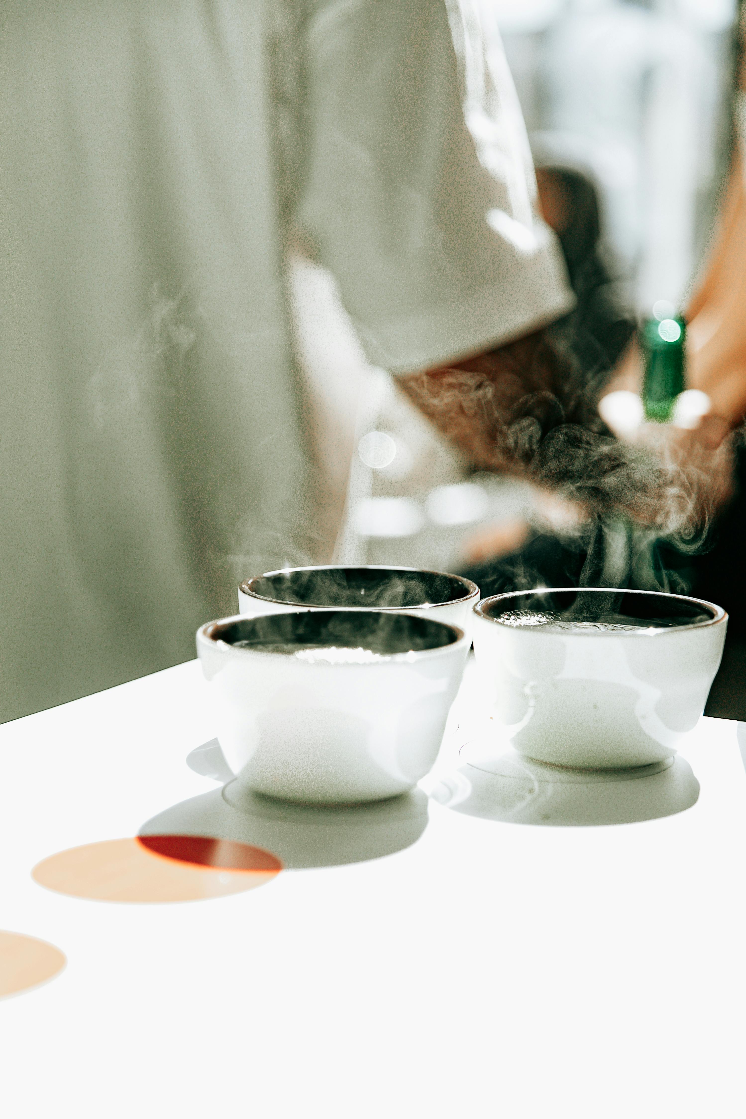 Cups of Hot Coffee · Free Stock Photo