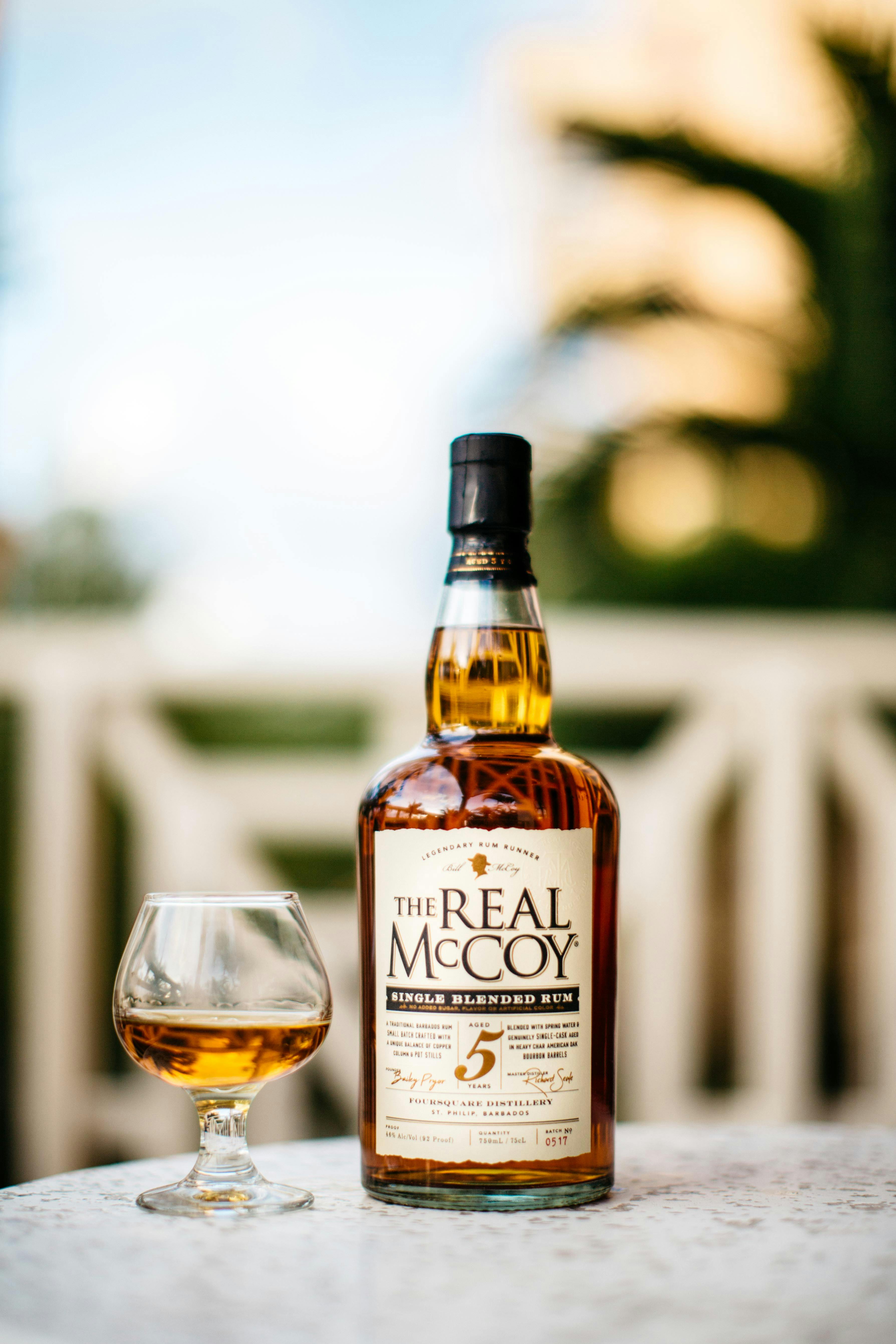 Three Bottles of Real McCoys Rum · Free Stock Photo