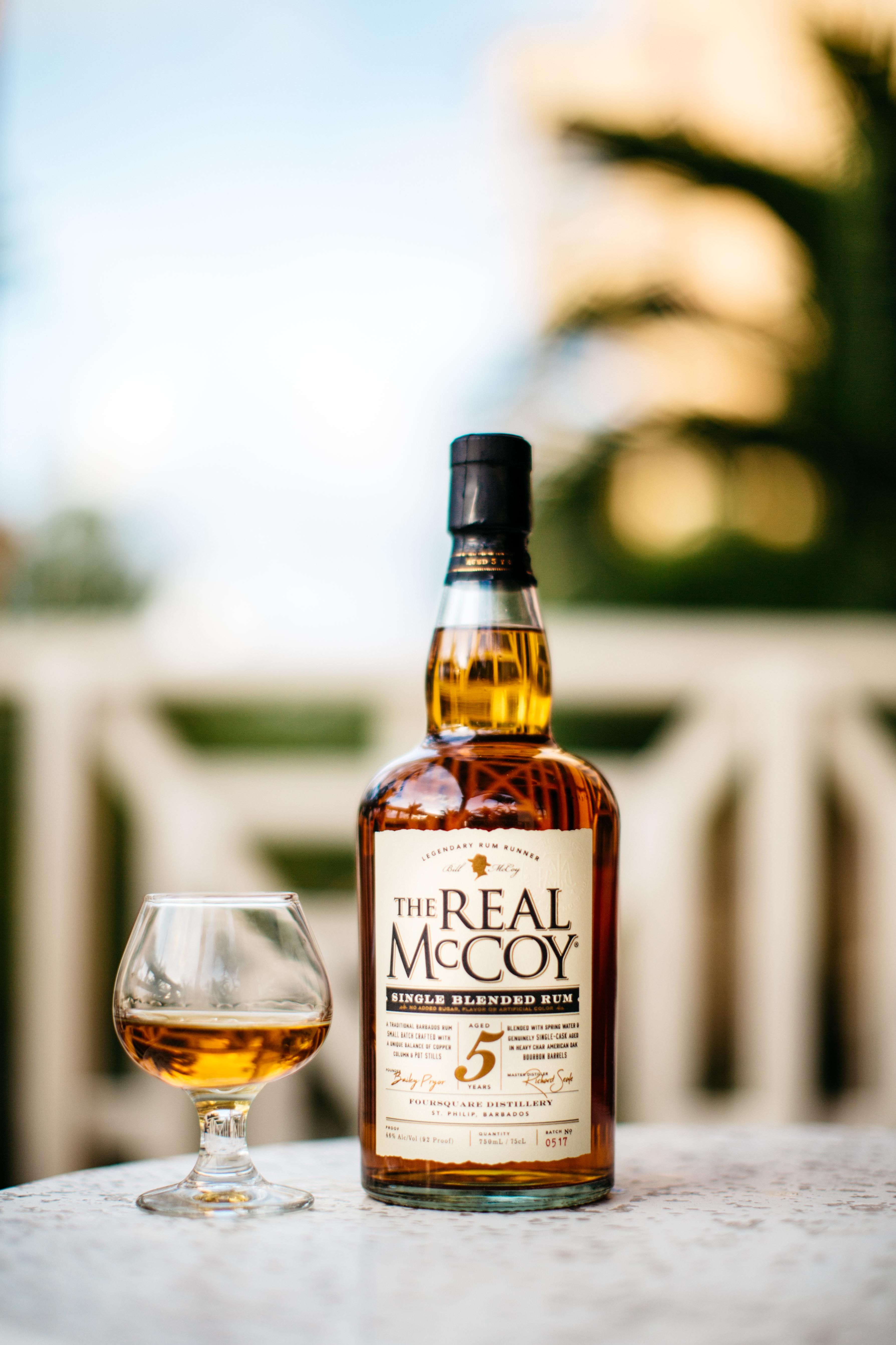 Three Bottles of Real McCoys Rum · Free Stock Photo