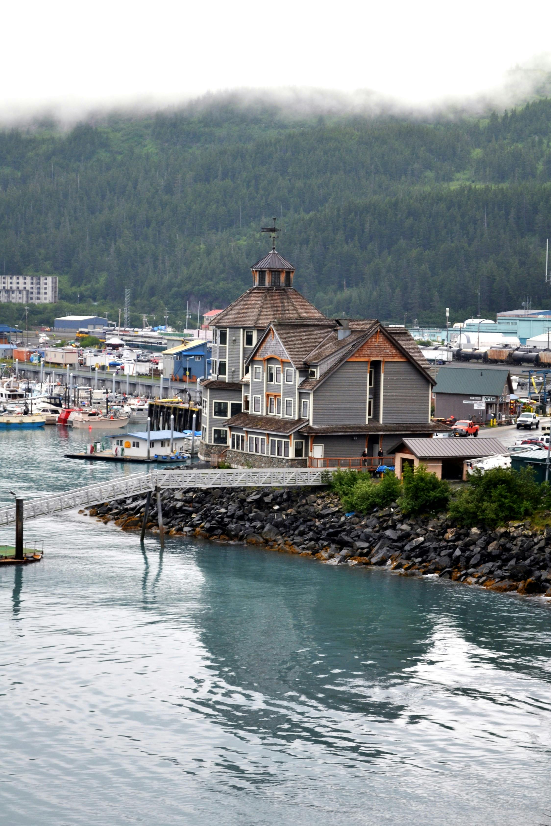 Inn At Whittier Hotel on Shore of Passage Canal in Alaska, USA · Free ...