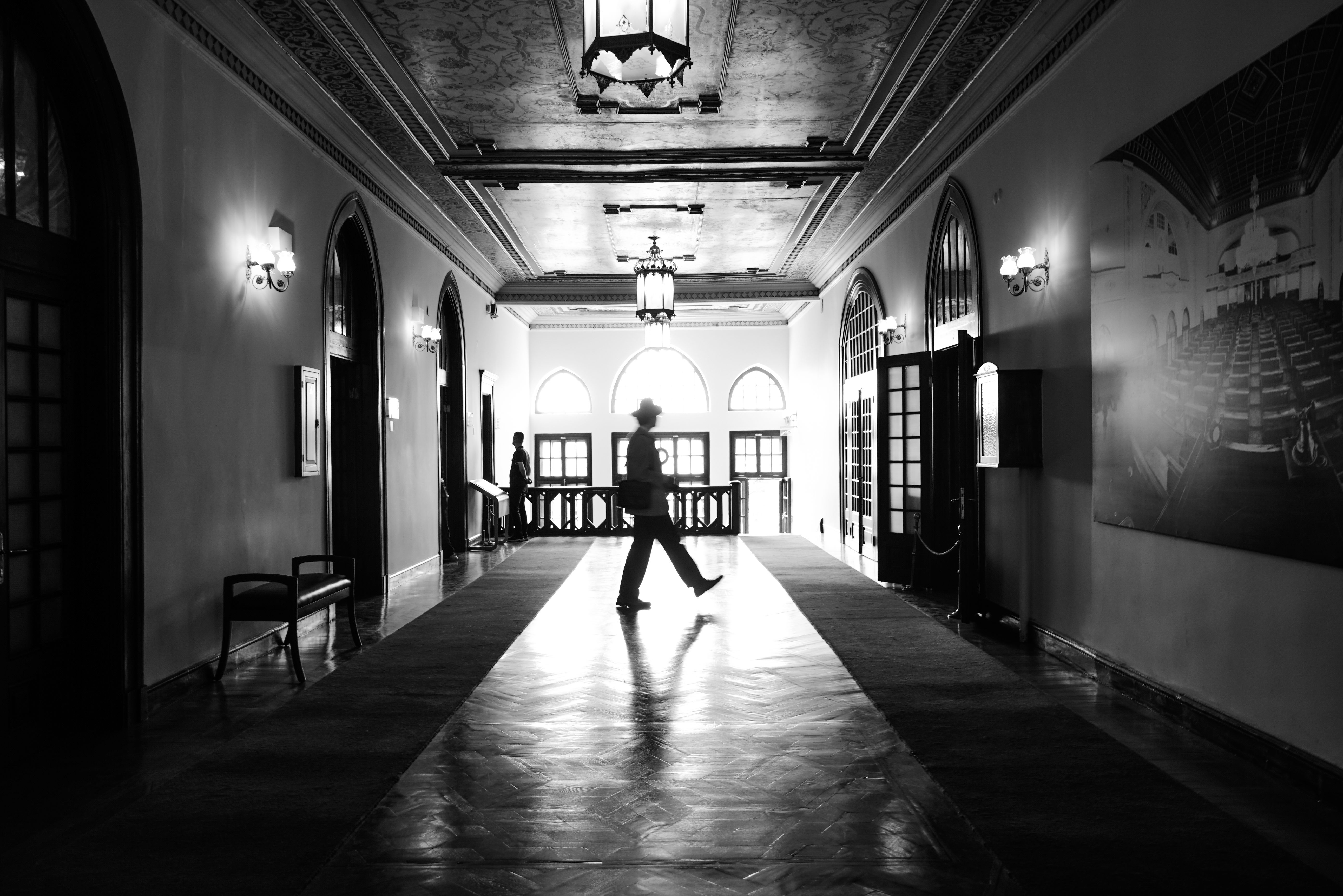 A Man Walking In The Corridor Photos, Download The BEST Free A Man ...